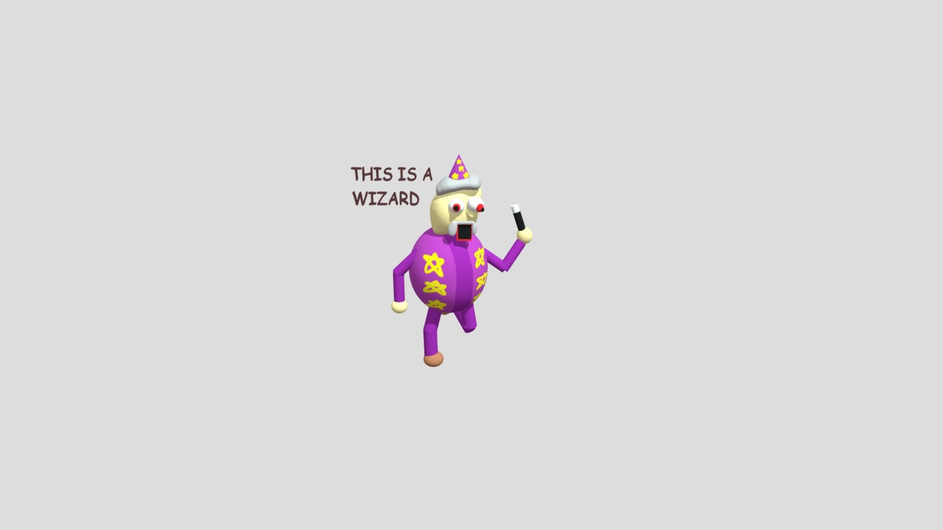 This Is A Wizard Ferocious - Download Free 3D model by Mikyort [1e9e458 ...