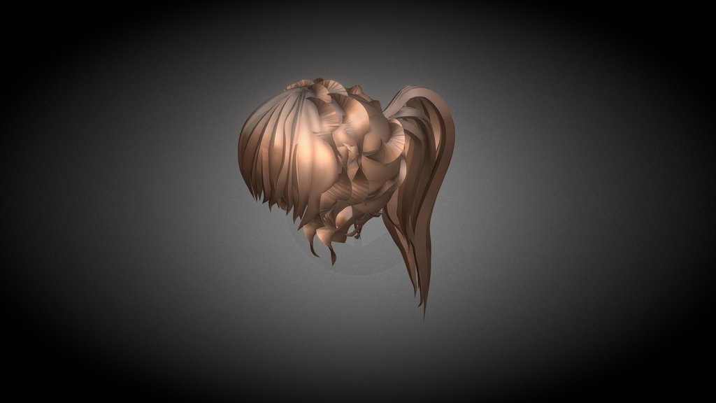hair - A 3D model collection by 3dsolutions.ca - Sketchfab