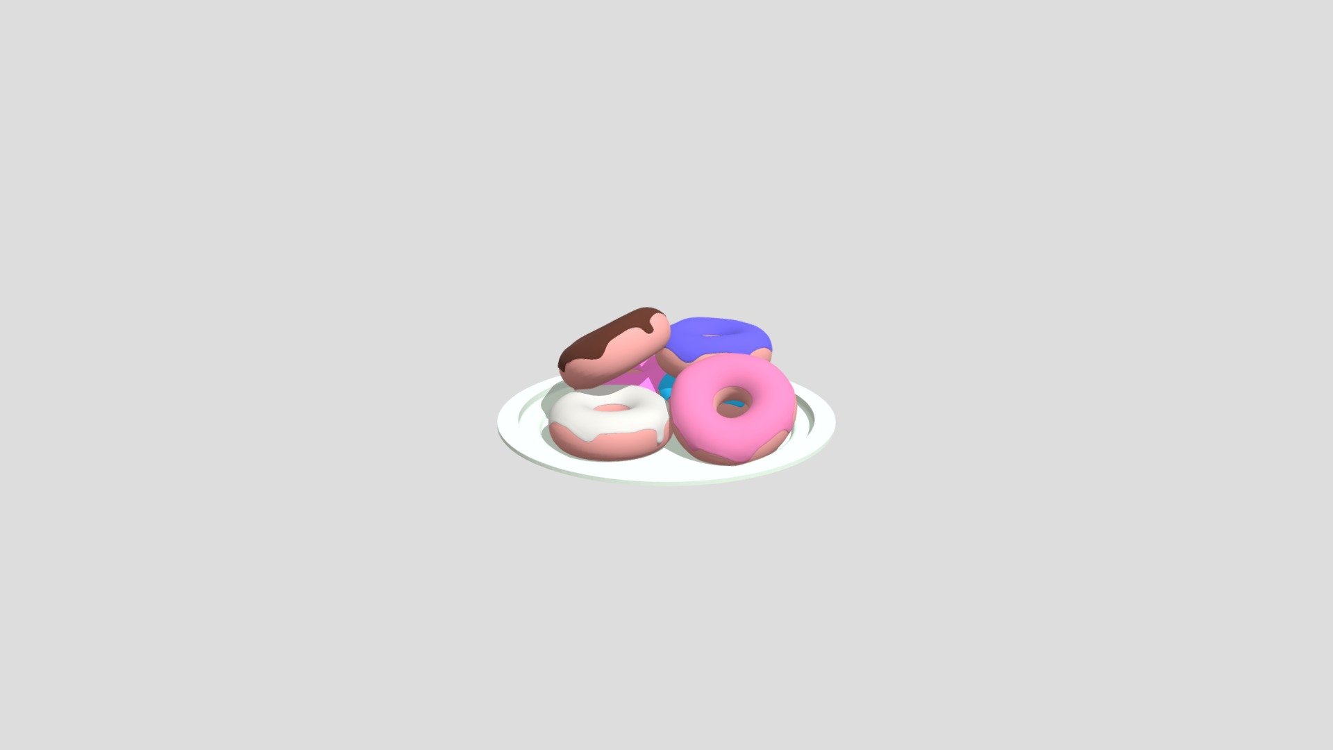 Donut - 3D model by skiballsteve (@JakoTuamen) [1ea330c] - Sketchfab