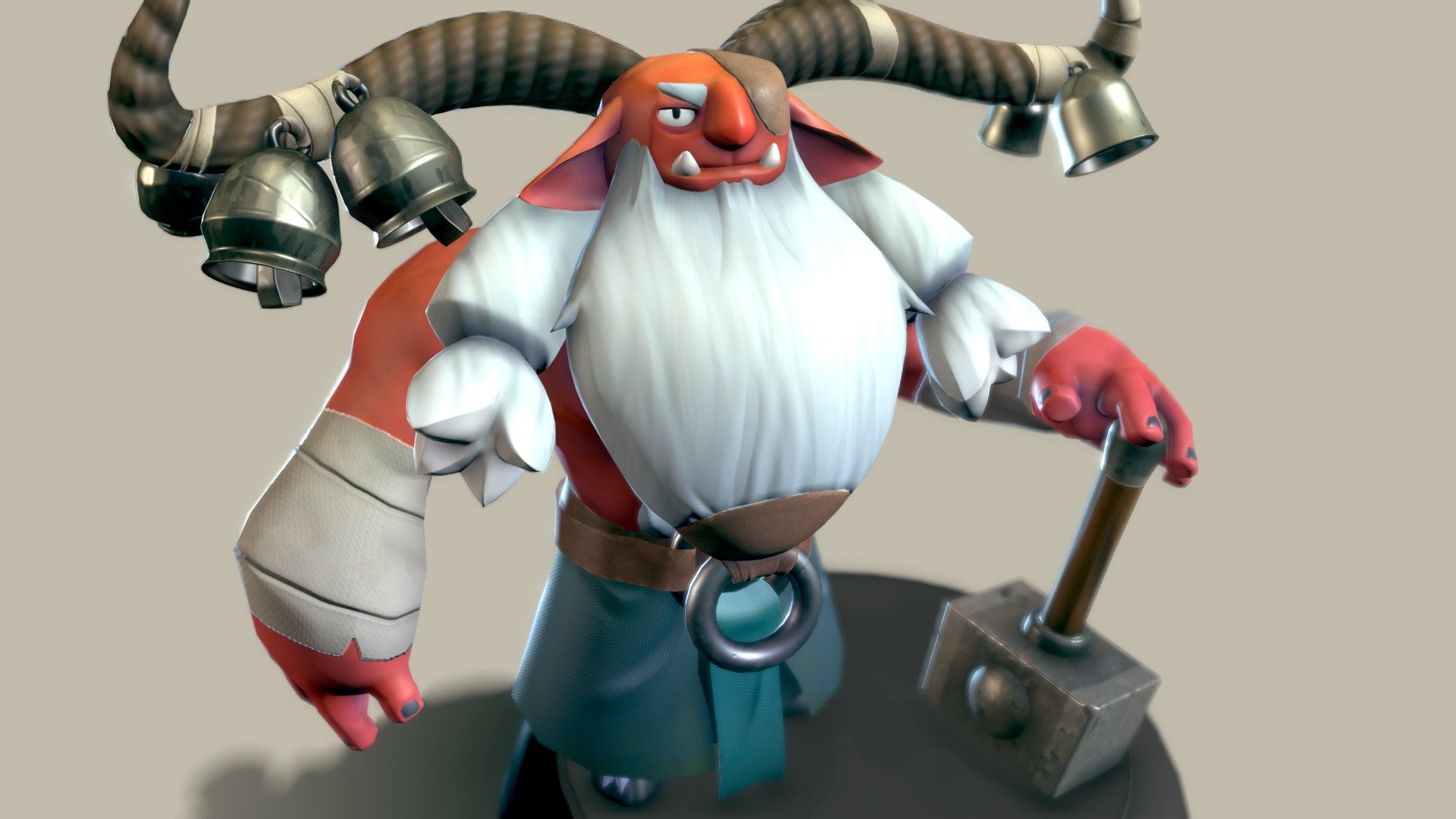 Stylized Creation Final Model - 3D model by Nina Krutkyté (@nkrutkyte) [1ea7c35] - Sketchfab