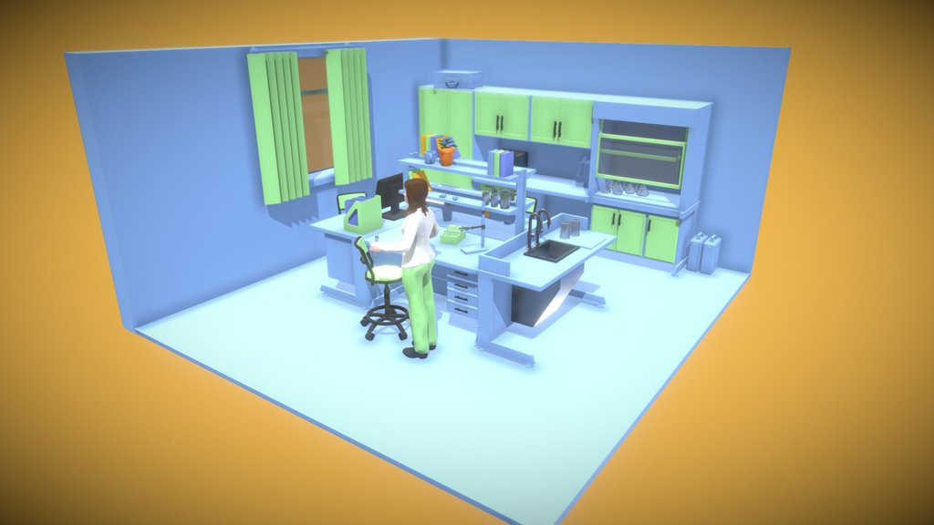 lab - A 3D model collection by İsimsiz (@vrcst) - Sketchfab