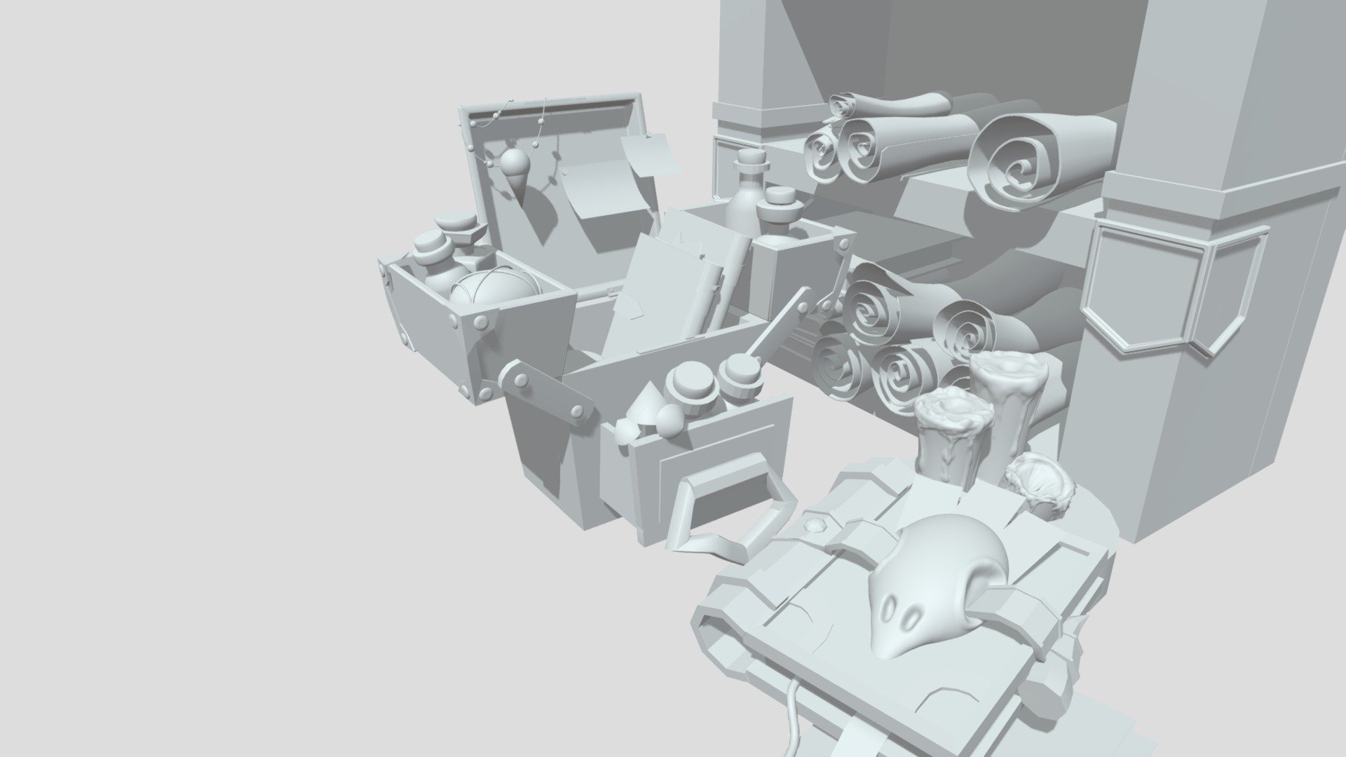 Whitchbox_Unfinished - 3D model by m.sibri.rodriguez [1eaa276] - Sketchfab