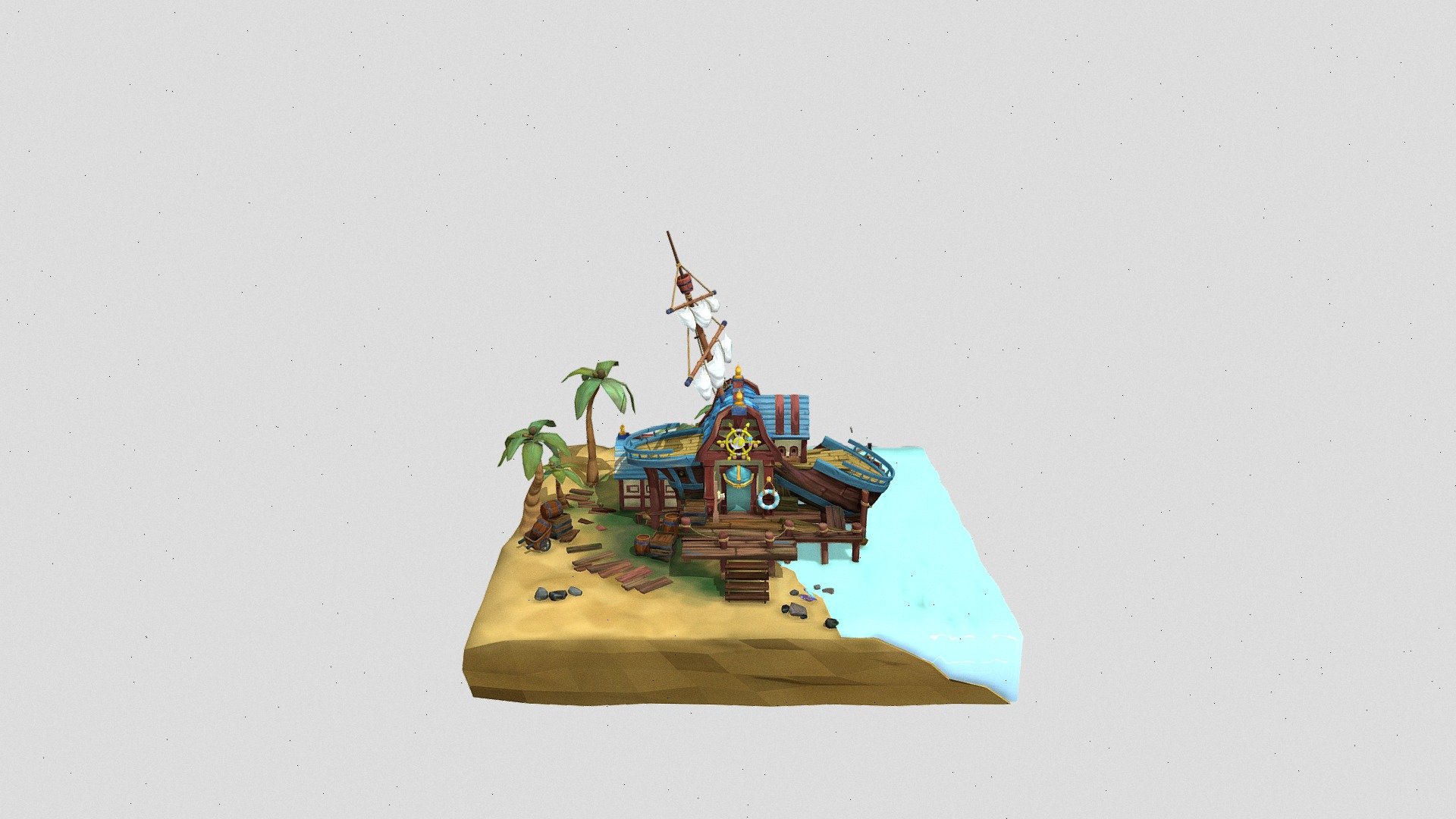 Sea House_base_0378 - Download Free 3D model by maenggeul [1eaa4b8 ...