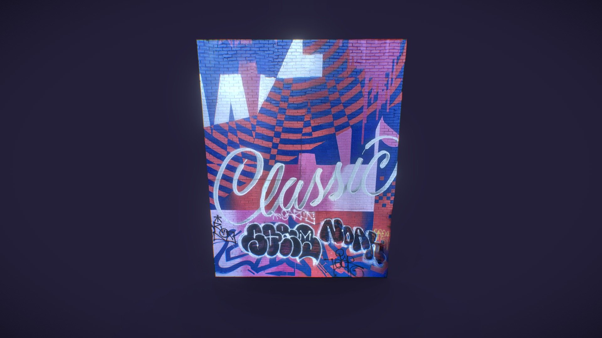 Day 24 - 1 Scan A Day - Montreal Mural - Download Free 3D model by Manu ...