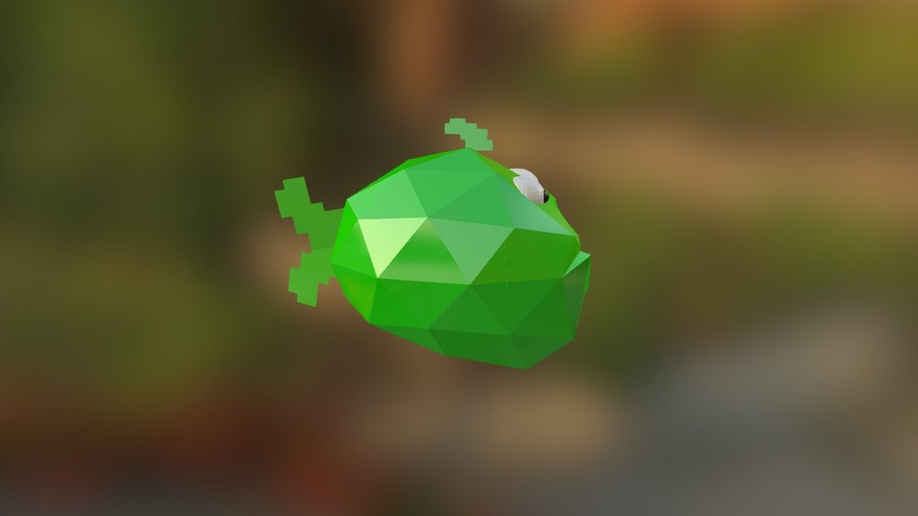 Dopefish 2 - 3D model by wallabra [1eab7ed] - Sketchfab