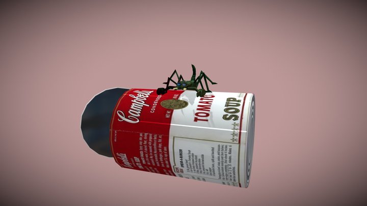 Soup_can 3D models - Sketchfab