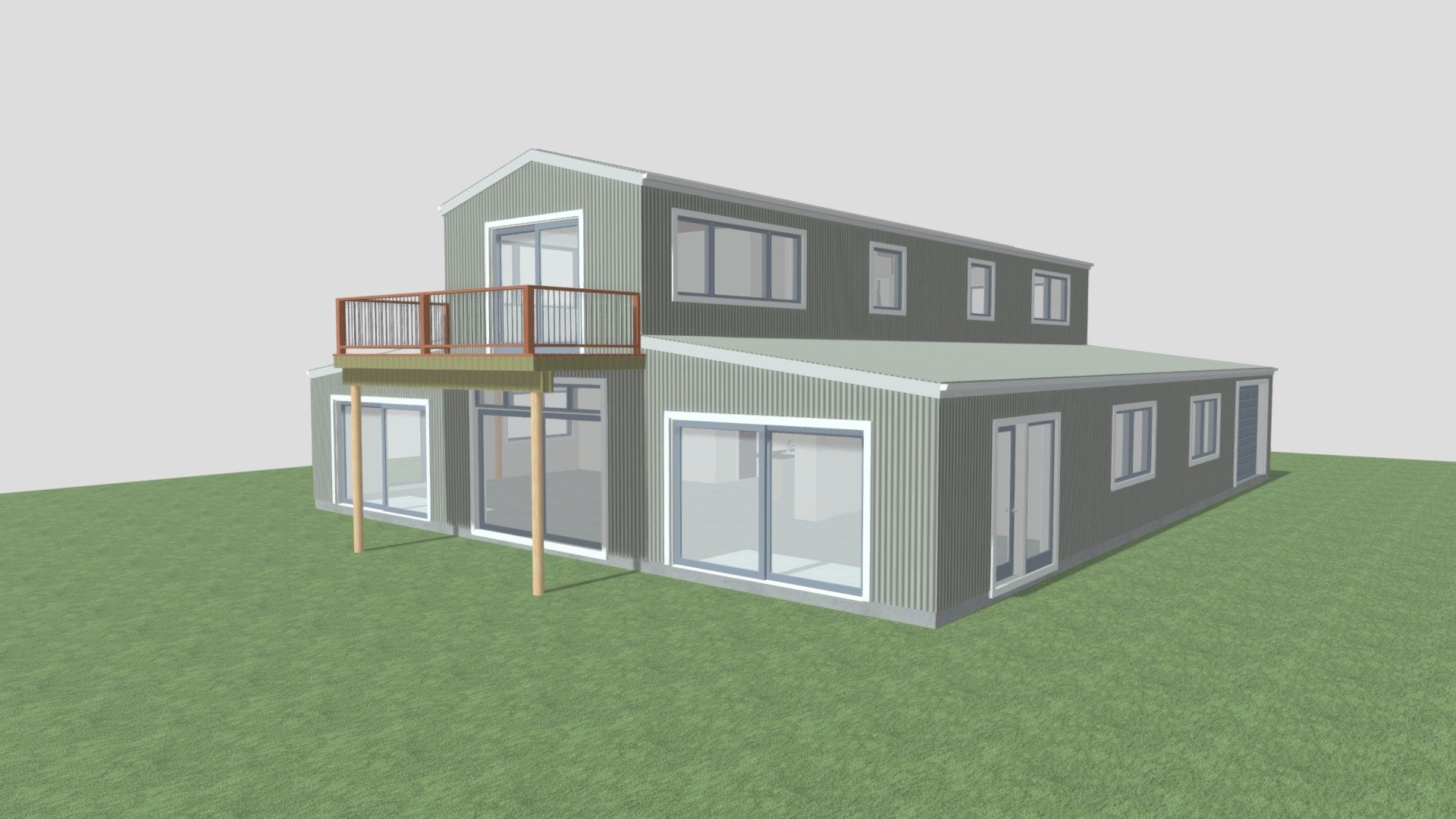Hepburn House - Download Free 3D model by Azimuth Design (@azimuthnz ...