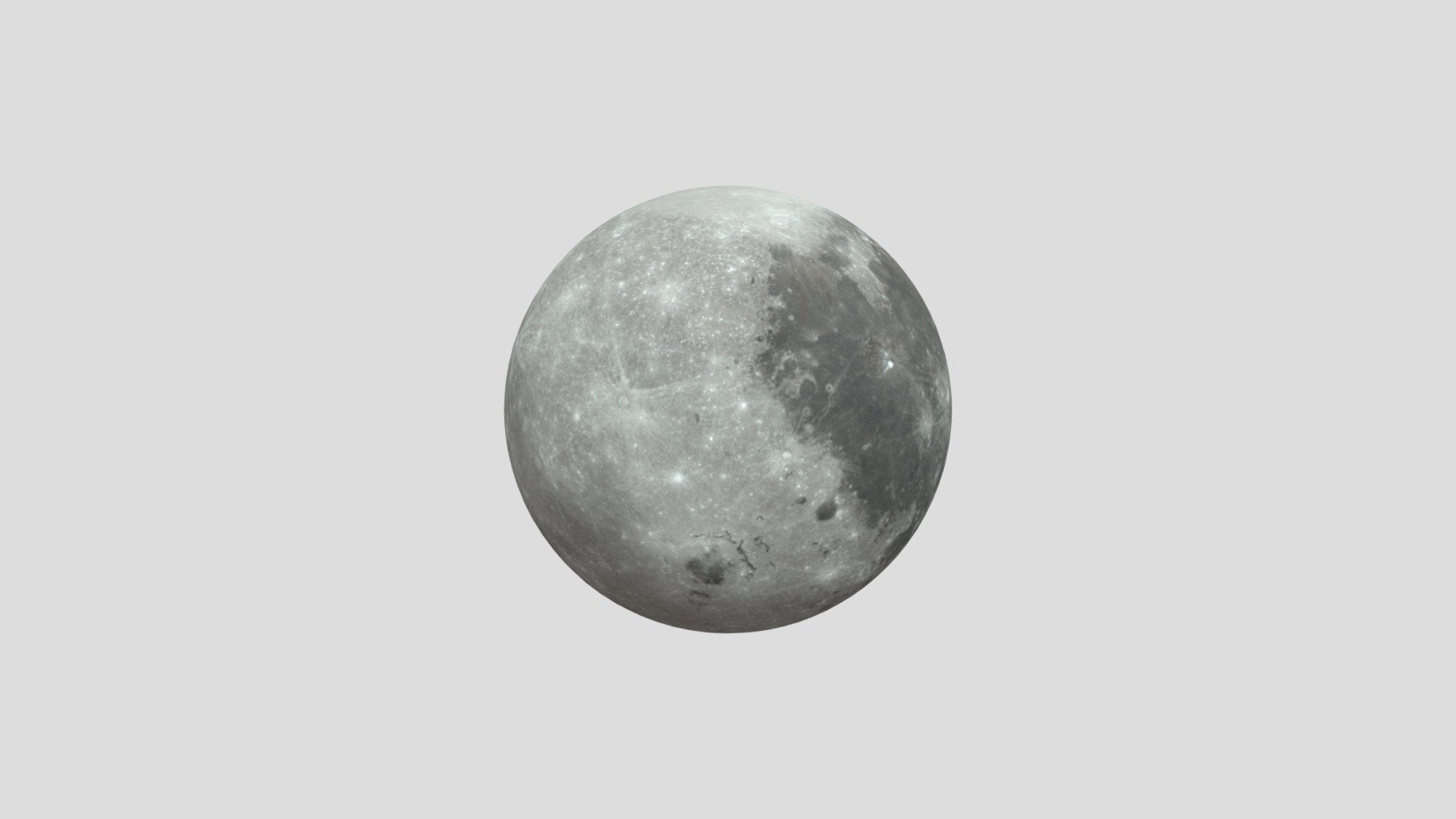 moon - Download Free 3D model by Jack Lee (@280147597) [1eae9a5 ...