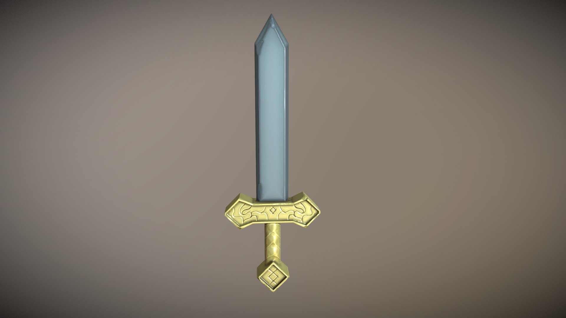 Basic Sword - 3D model by Gabriel (@outlawblaze) [1eb043d] - Sketchfab