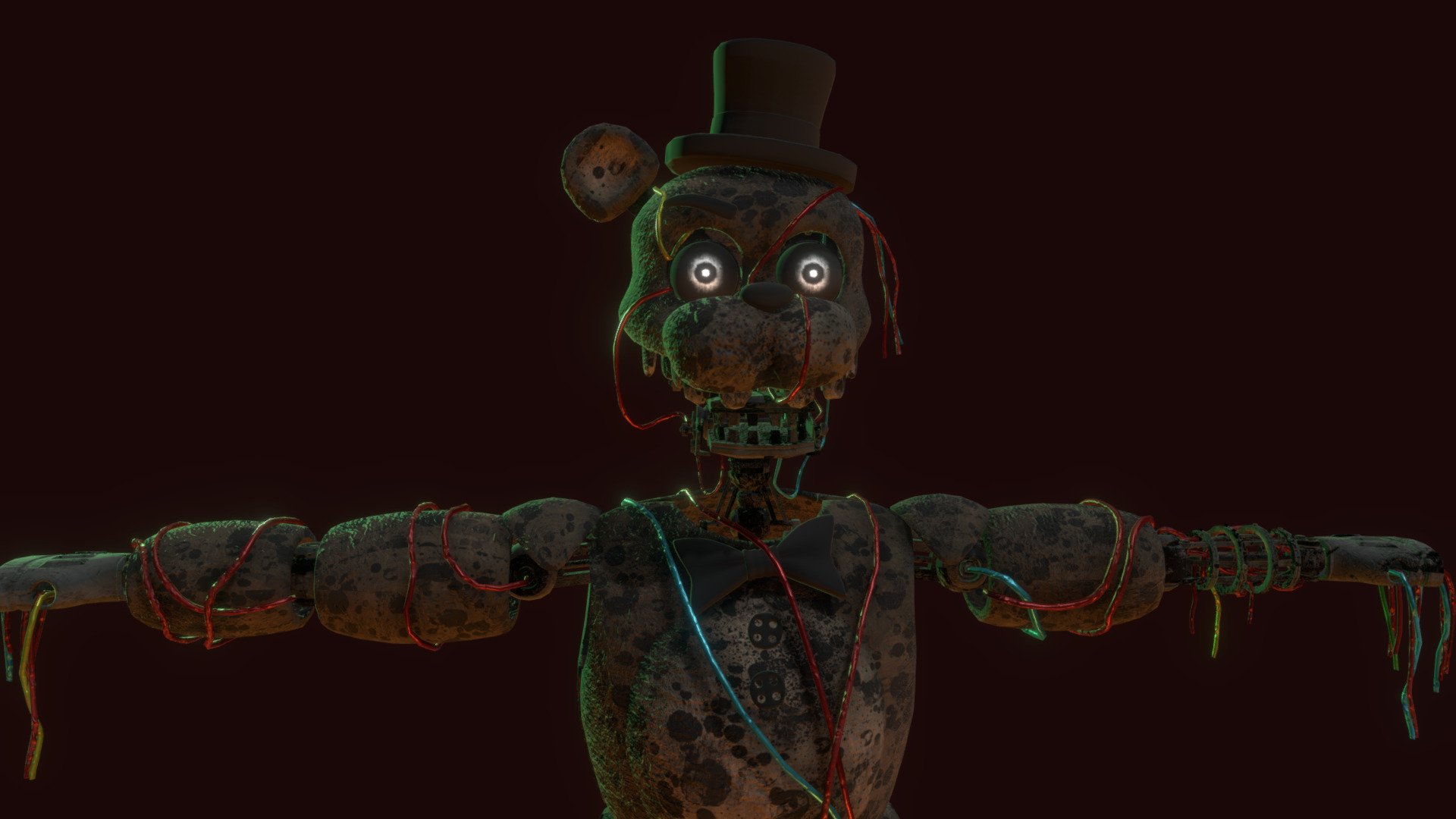 THE JOY OF CREATION | Ignited Freddy - Download Free 3D model by Xoffly ...