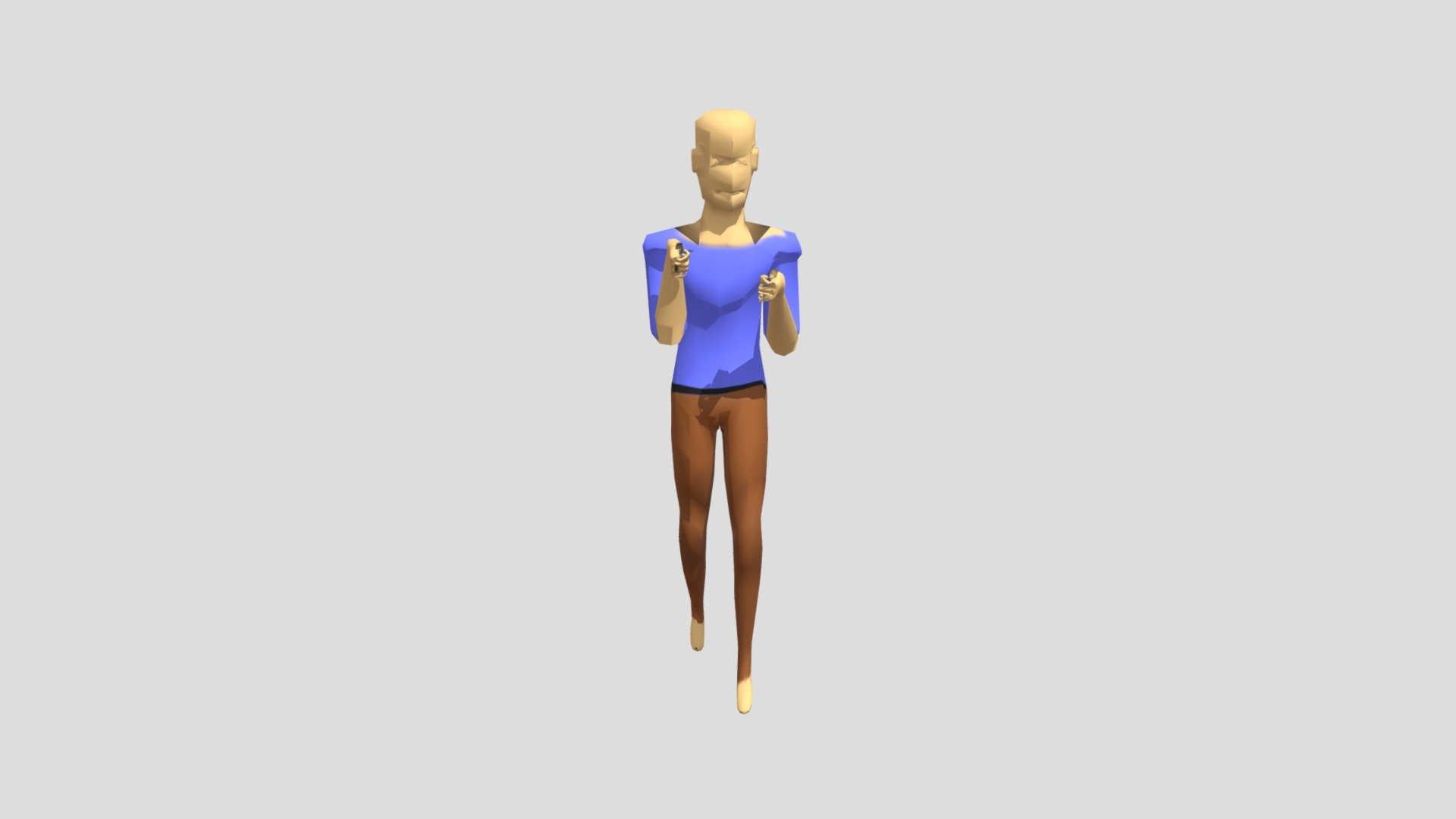 Human Idle - 3D model by boshna [1eb53a6] - Sketchfab