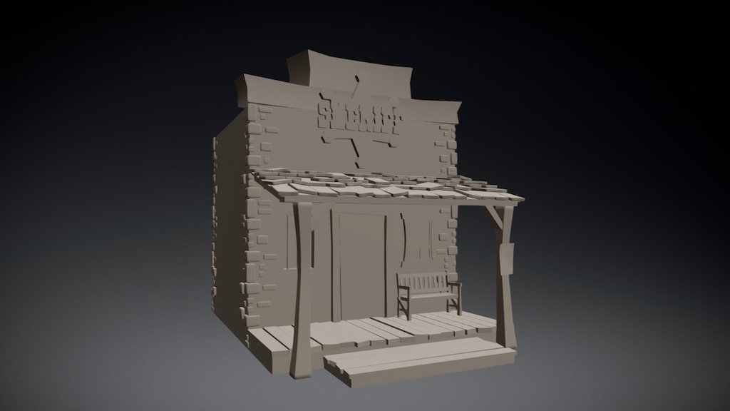 Sheriff - 3D model by Iván Manrique (@mdt_ivan) [1eb6e3a] - Sketchfab