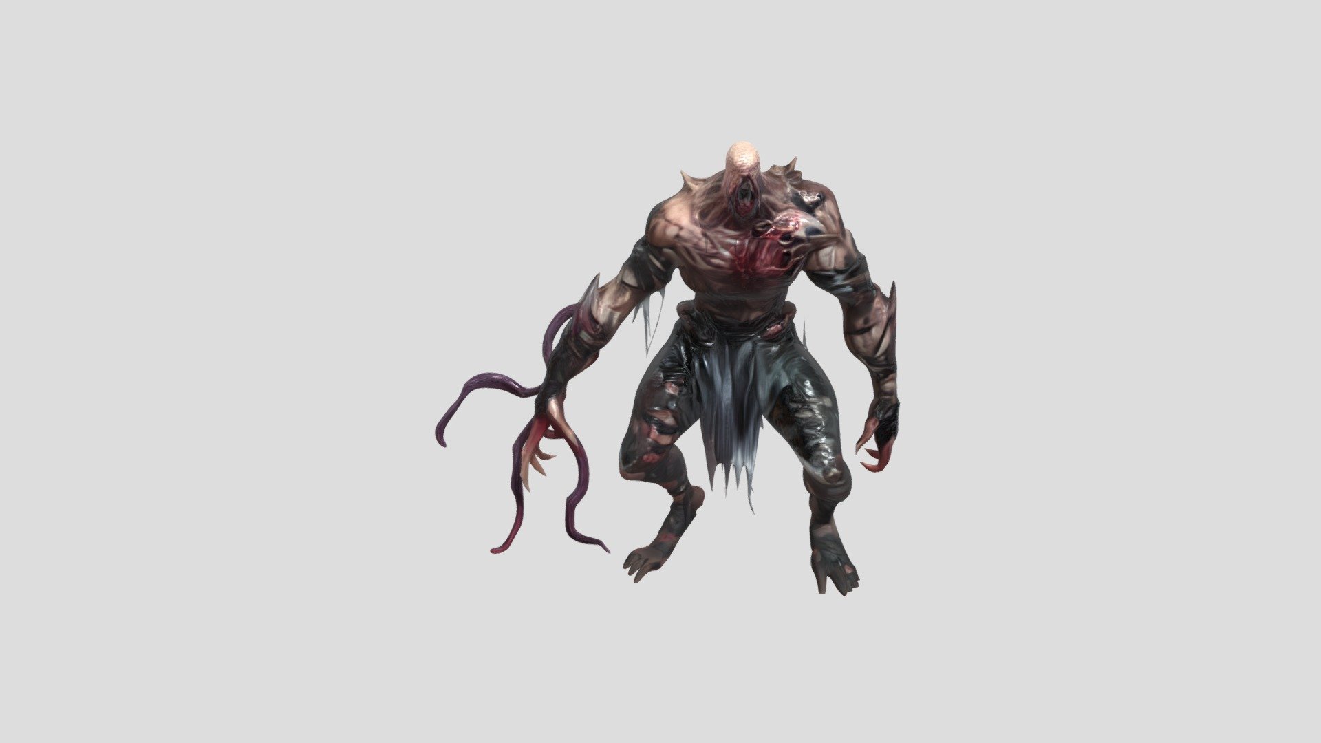 Nemesis (2nd Form) - Download Free 3D model by IITheDarkness94II ...
