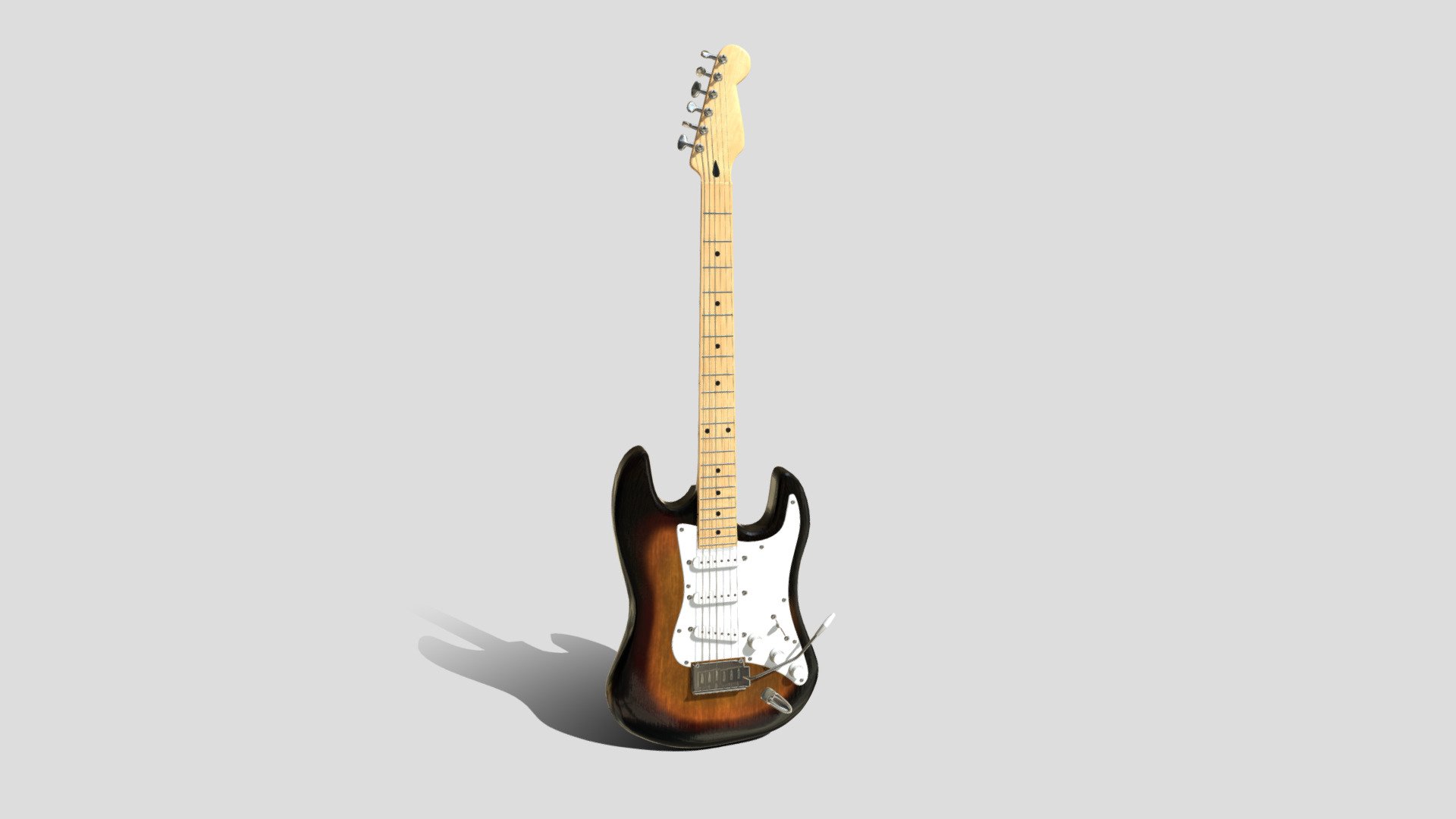 Generic Electronic Guitar - Download Free 3D model by assetfactory ...