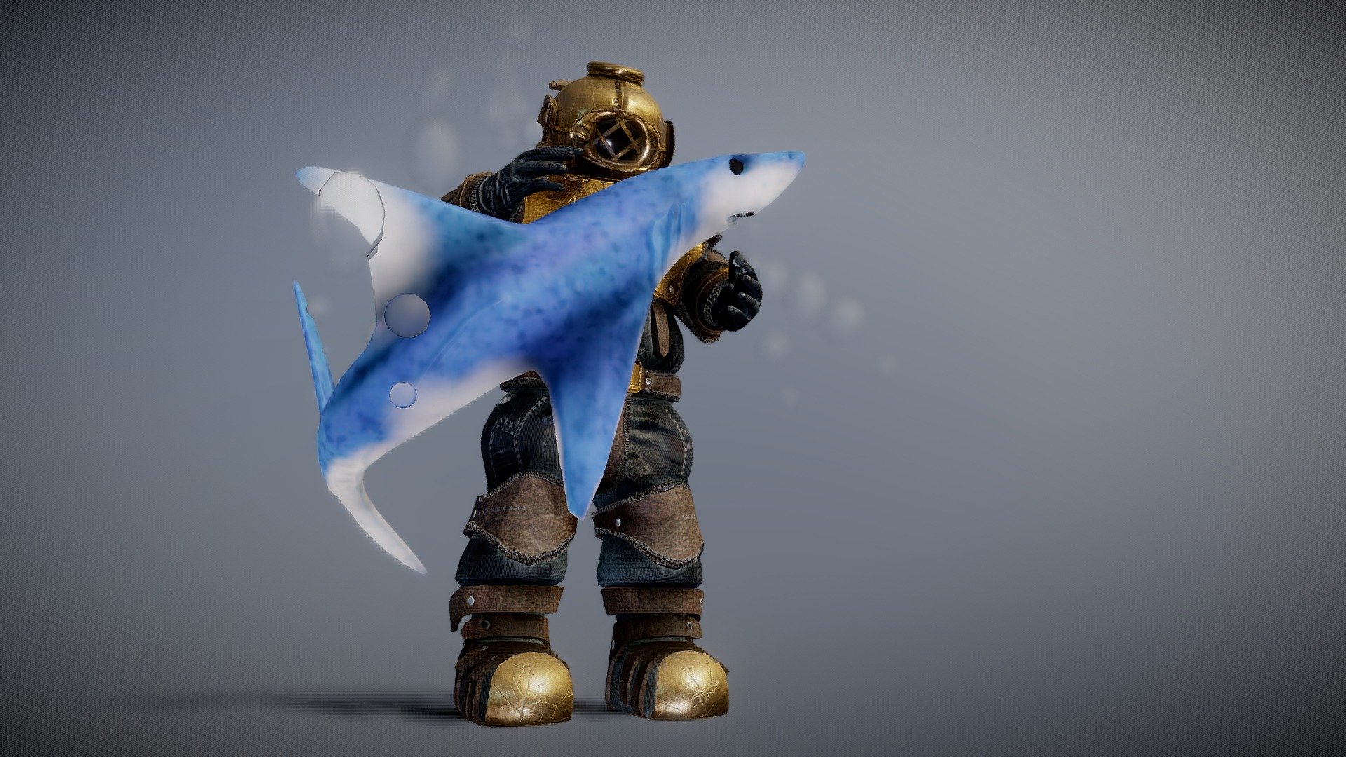 Big Diver V1 - 3D model by Einar (@1AR) [1eb8cd6] - Sketchfab