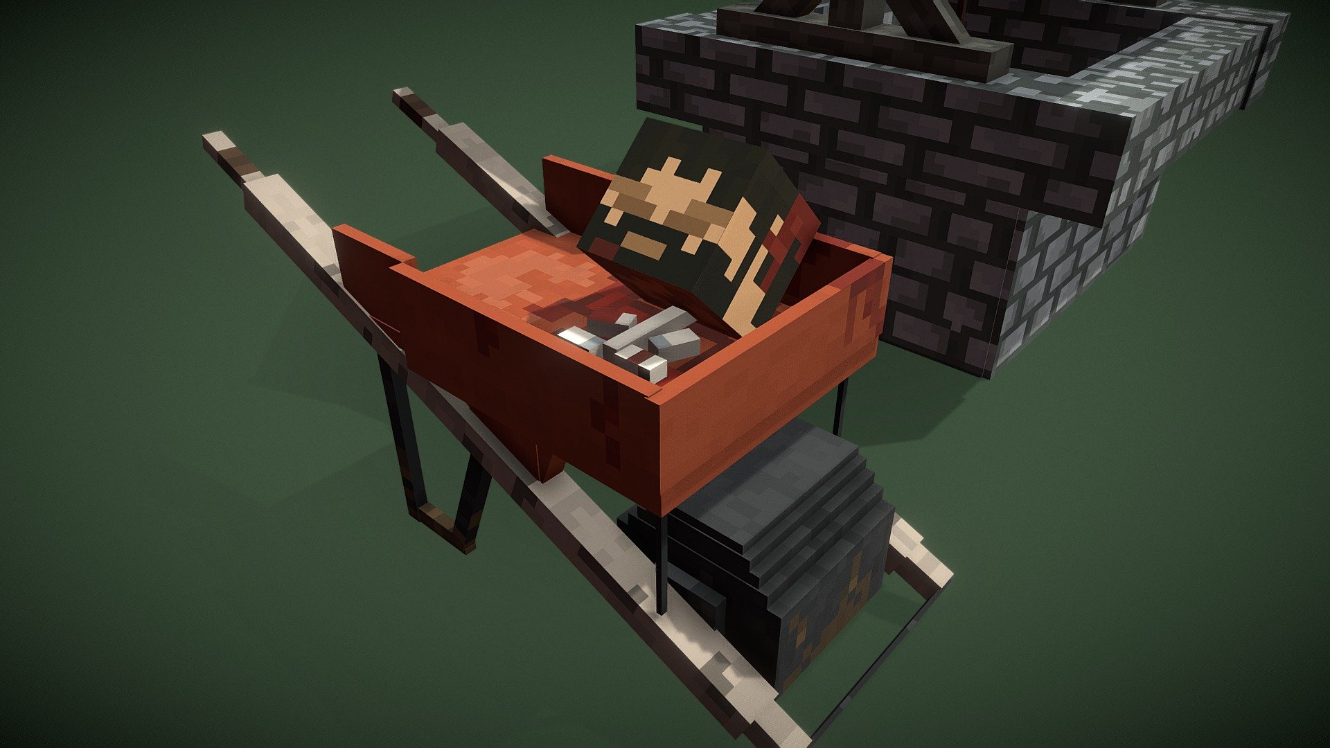 Pozo minecraft jigsaw - 3D model by mateo3d_ [1eb96d3] - Sketchfab