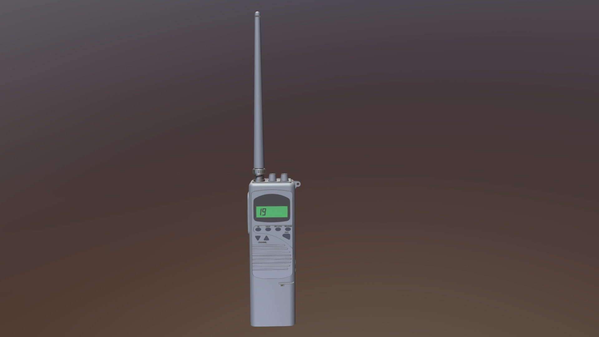vhf radio - 3D model by Ammonite (@rickharris7) [1eb9a8b] - Sketchfab