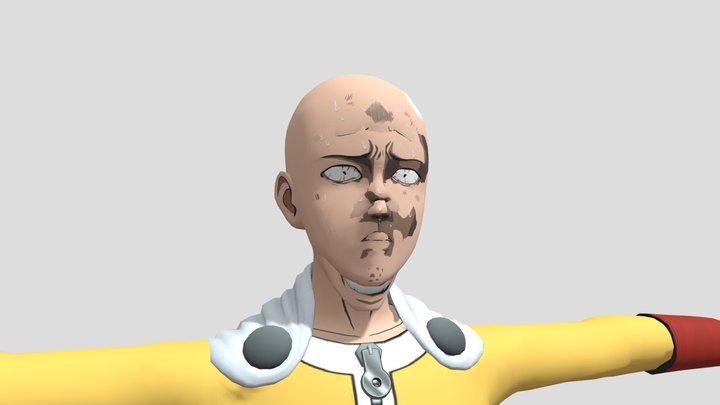 Onepunchman 3D models - Sketchfab