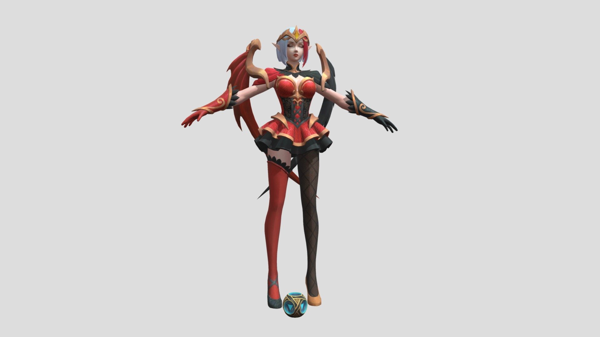 Hero_Lunox_Bloody_Mary - Download Free 3D model by 3DHeroesMLBB ...