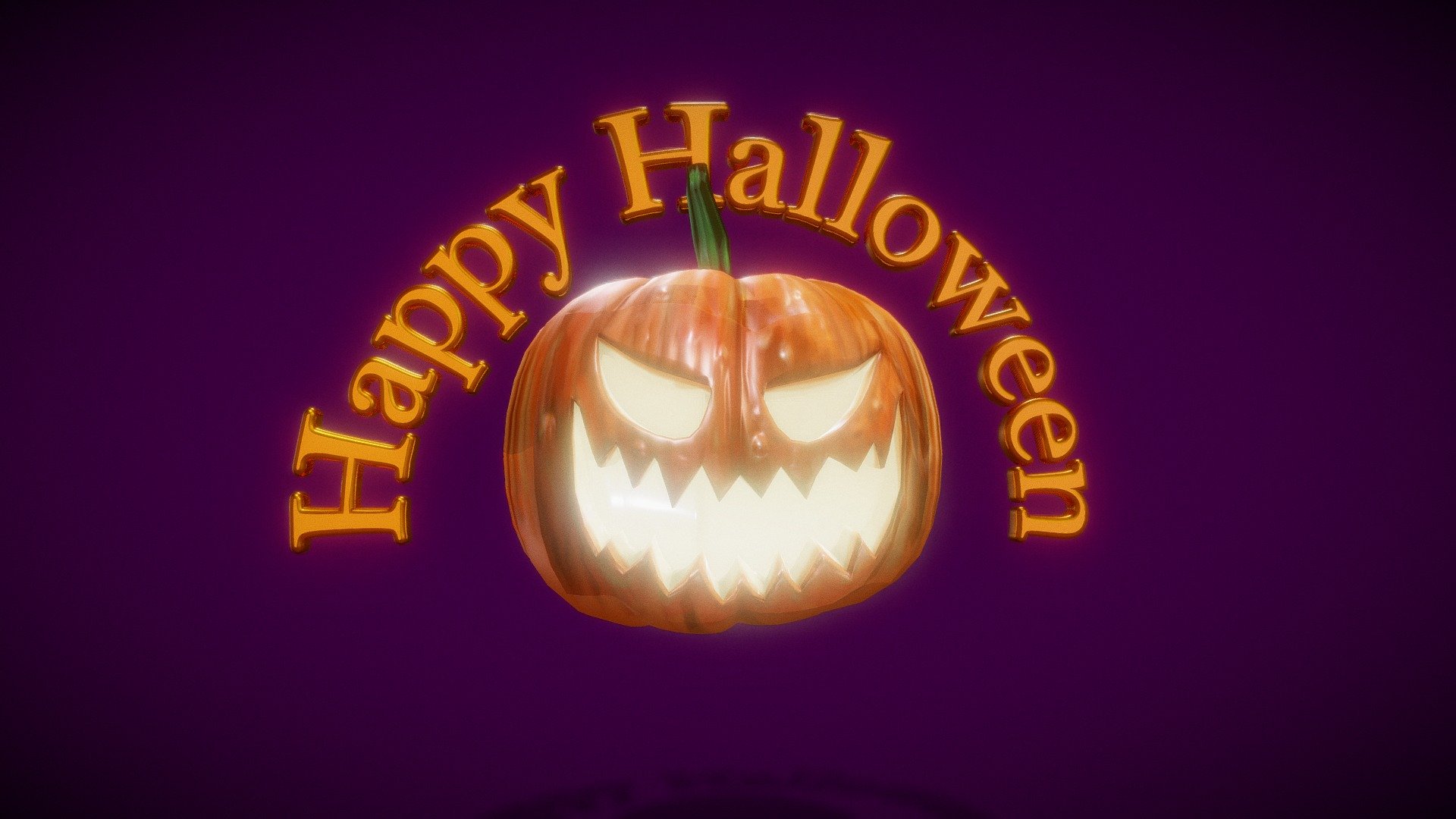 Halloween Jump Pumpkin - Buy Royalty Free 3D model by Maycon.Chaves ...