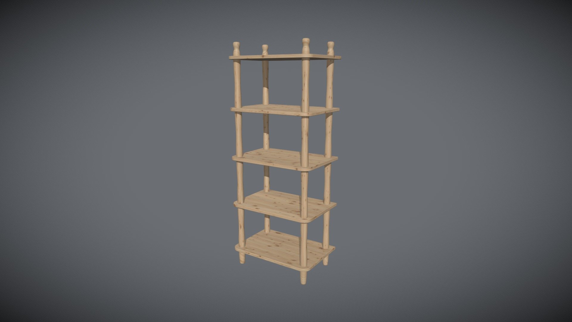 Wood Rack - 3D model by Dima59 [1ebb9b5] - Sketchfab