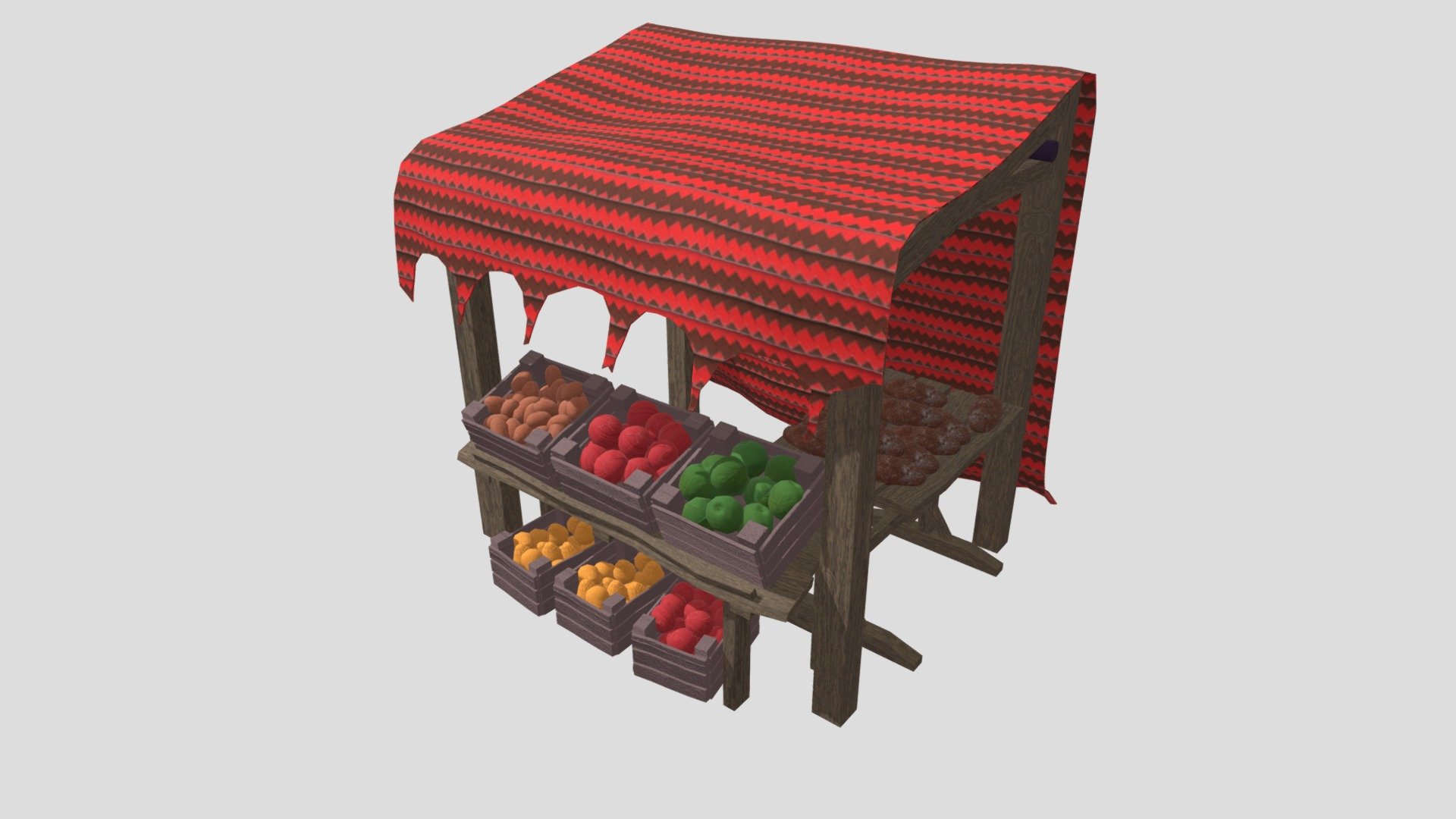 Market - 3D model by gumersantfdz [1ebbced] - Sketchfab