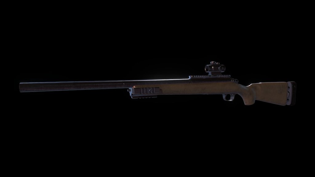 m40a1 - 3D model by John (@john3ds) [1ebefa6] - Sketchfab