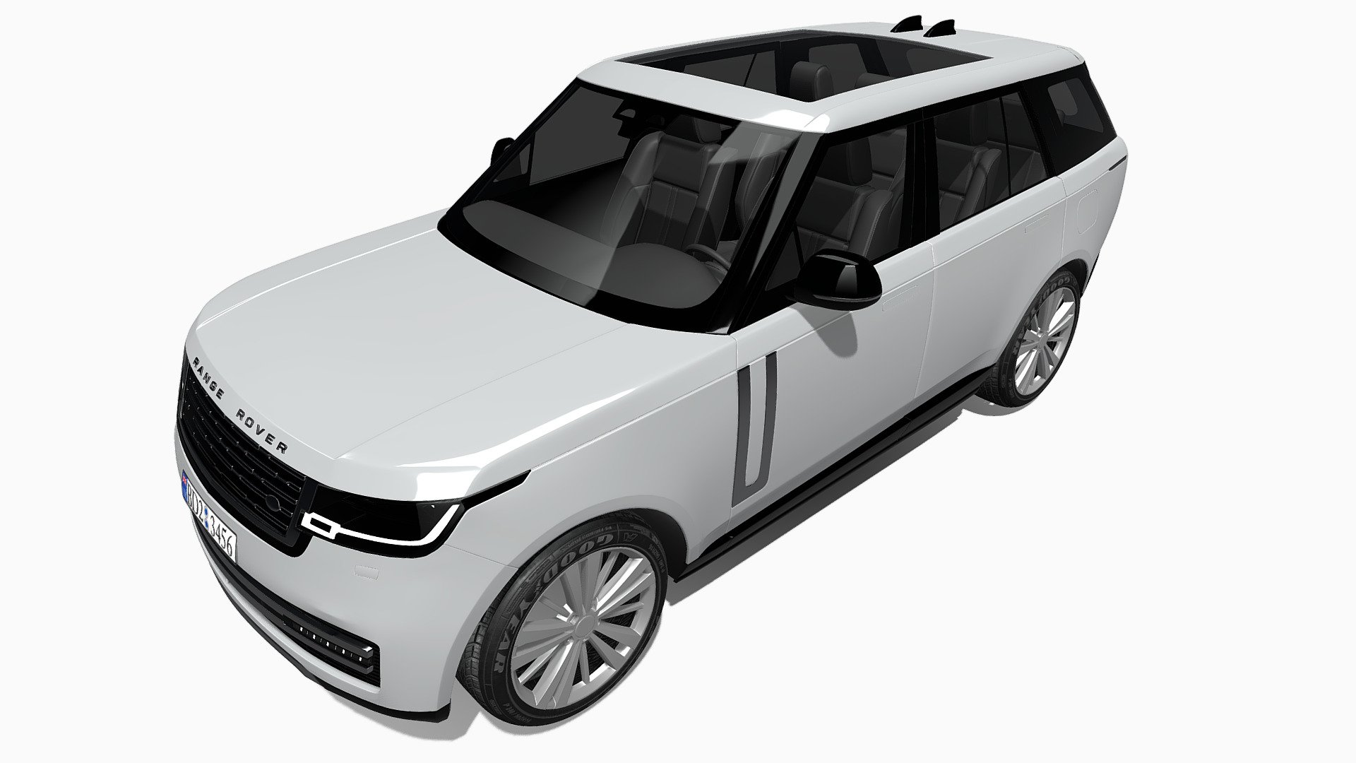 Range Rover (Aruba White) - Buy Royalty Free 3D model by Vaidanshi ...