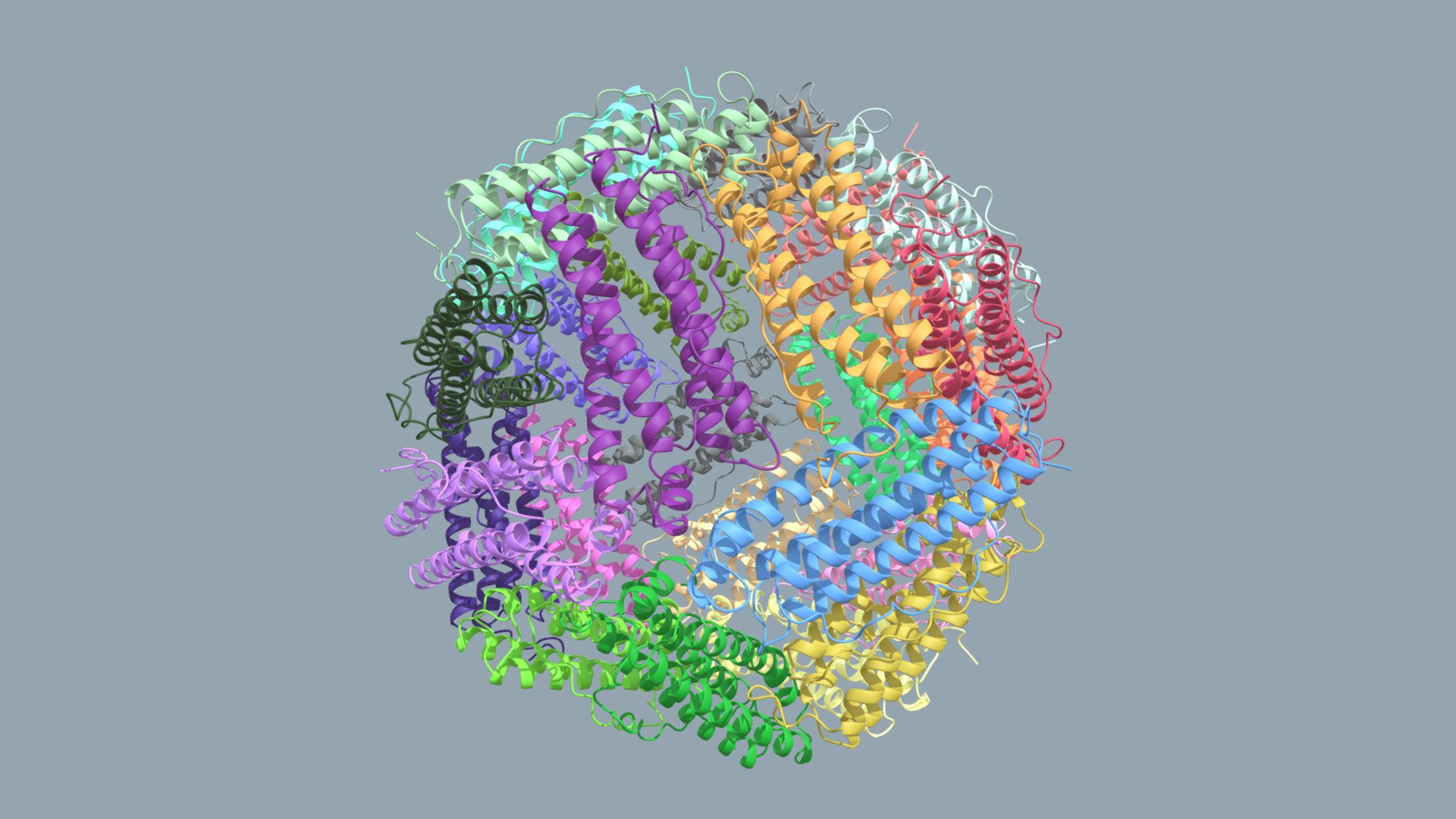 Ferritin Molecular Structure - Download Free 3D model by S.Duce (@sduce ...