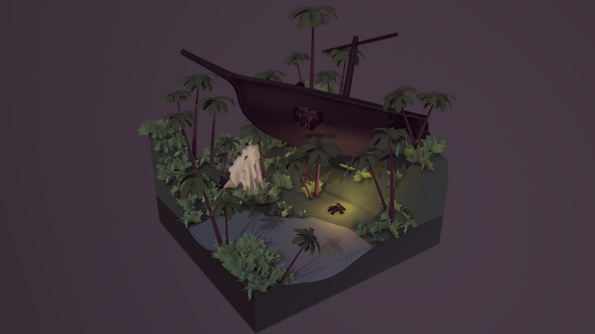 Cubicle WIP - 3D model by mattadams.be [1ec3707] - Sketchfab