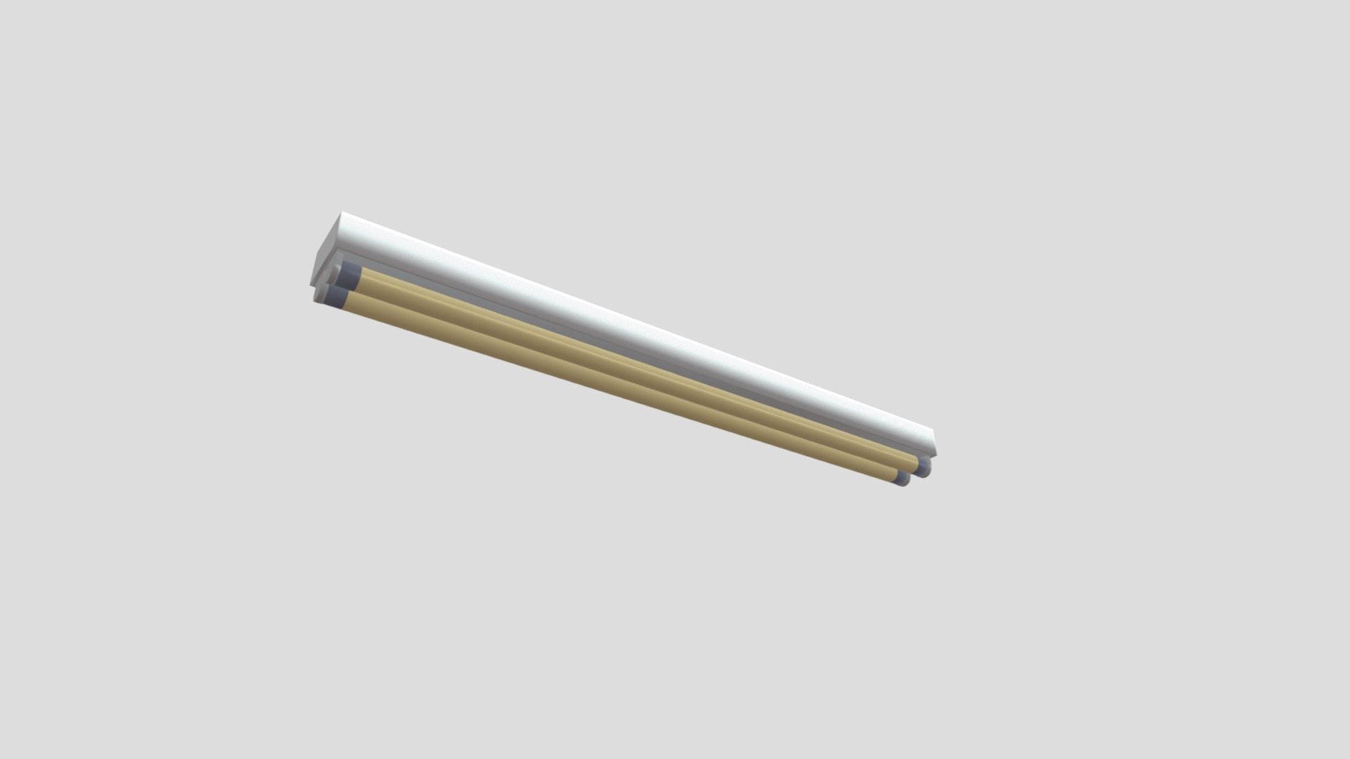 Fluorescent Fixture - Buy Royalty Free 3D model by Ed+ (@EDplus ...