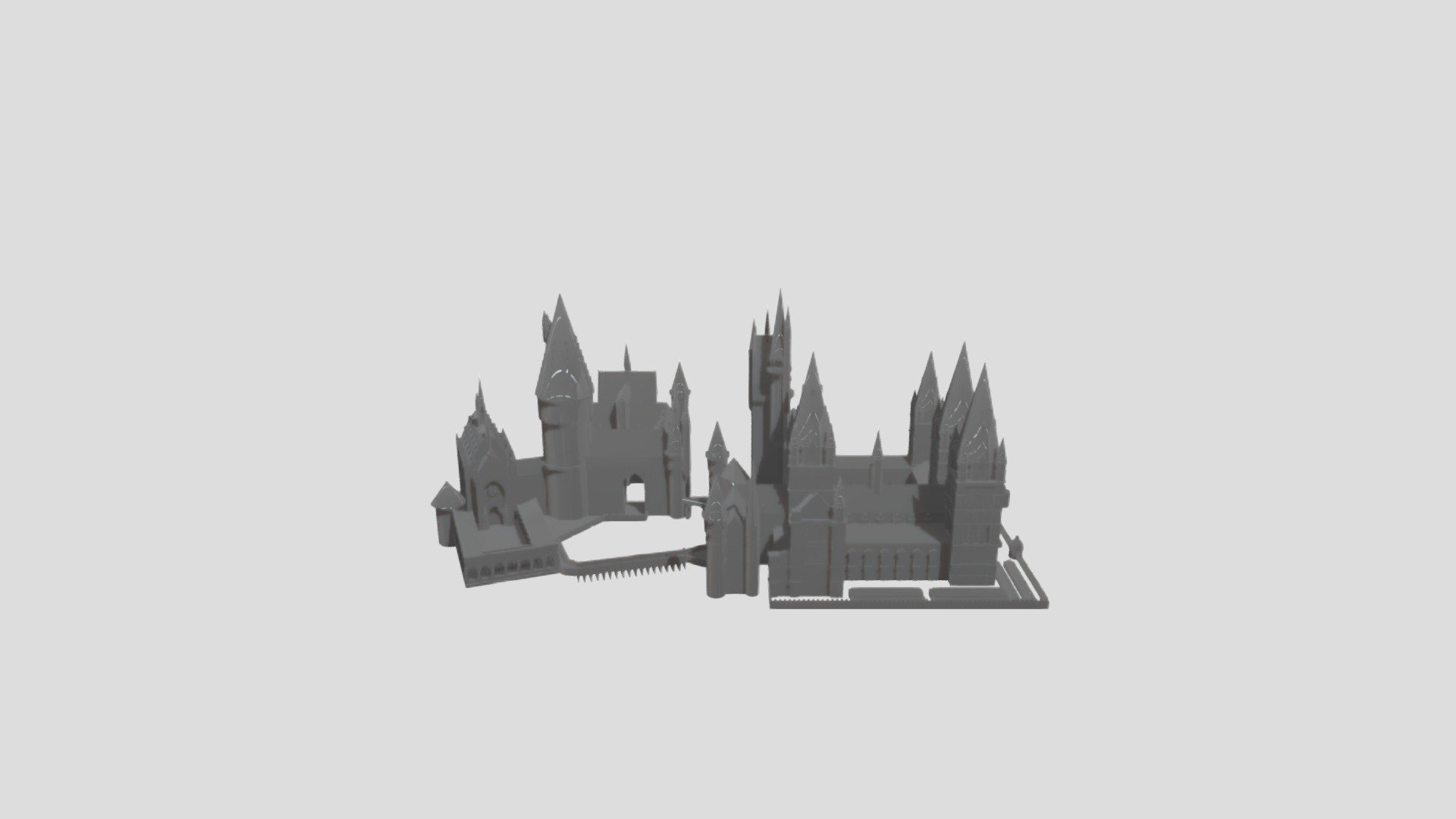 Rebecca's Hogwarts - Download Free 3D model by rebecca.pegoraro ...