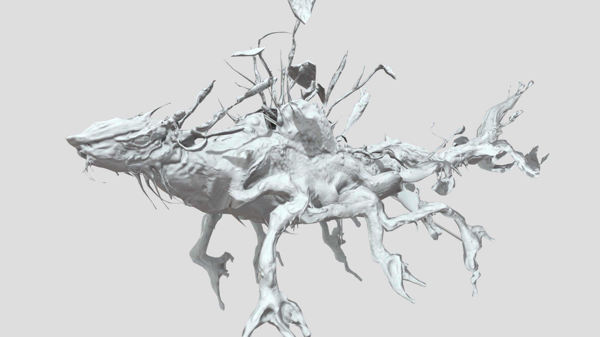 Octoped Amphibian - Animated 2 - 3D model by Tiffany Vu (@televusion ...