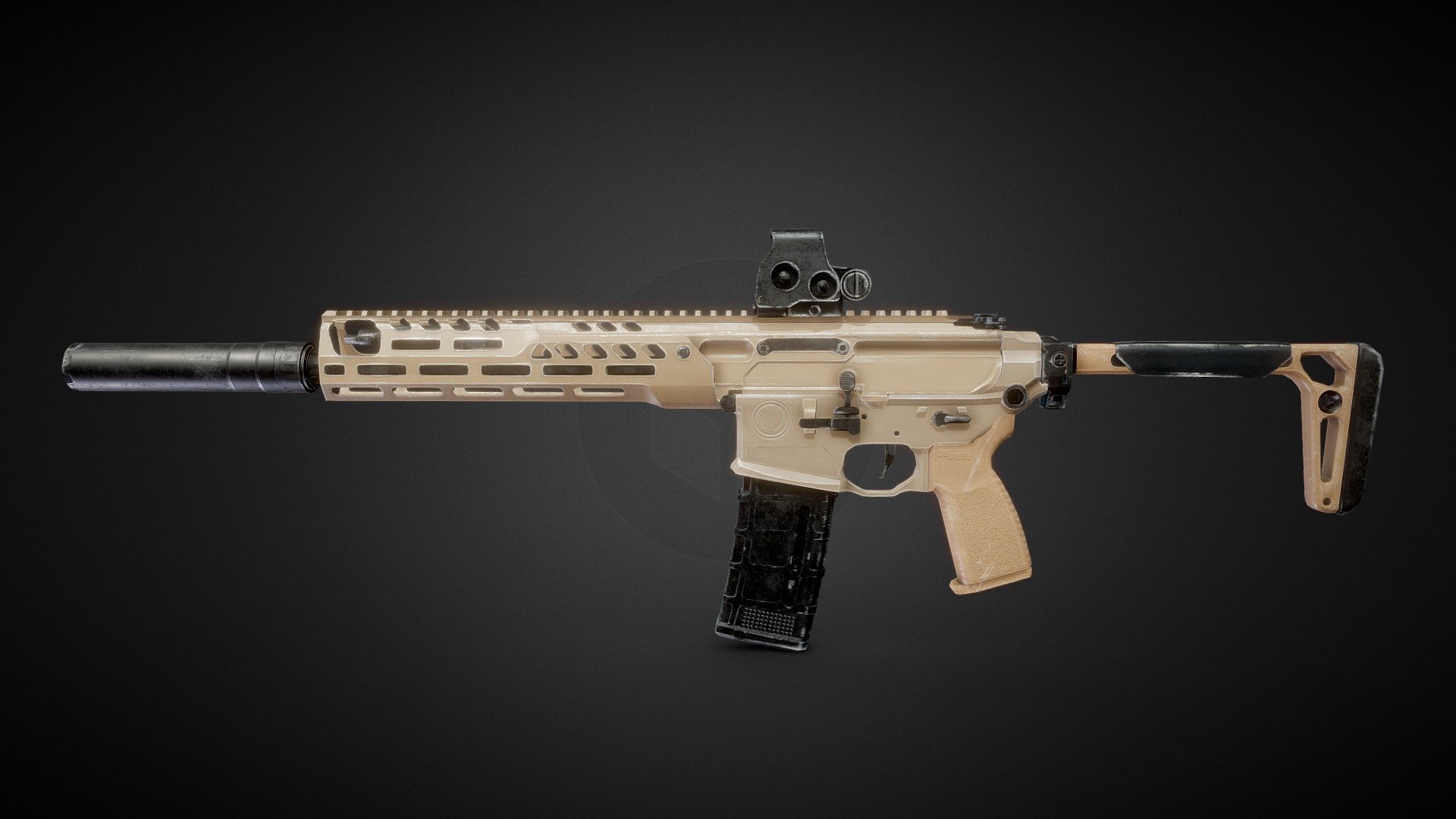 MCX-SPEAR LT 5.56 11.5" SBR - Download Free 3D model by blarg (@blarg1 ...