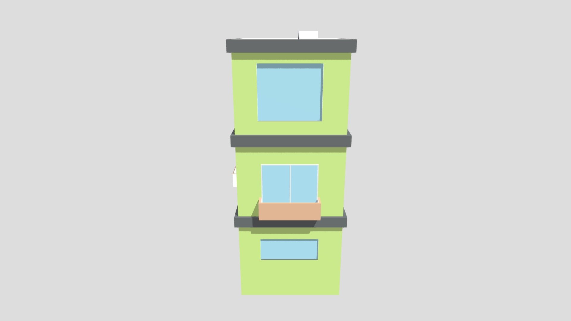 Low Poly Apartment - 3D model by John Arambatzis - 1025299 (@1025299 ...