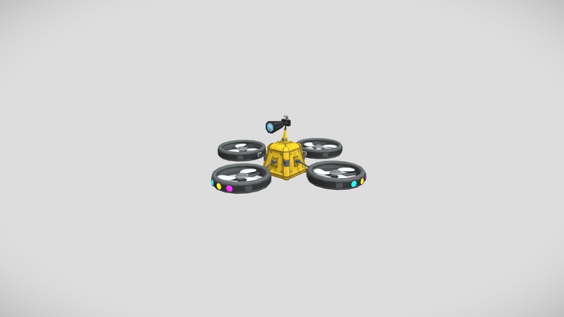 Spy Drone - 3D model by Round Mouse (@round_mouse) [1ec7db0] - Sketchfab