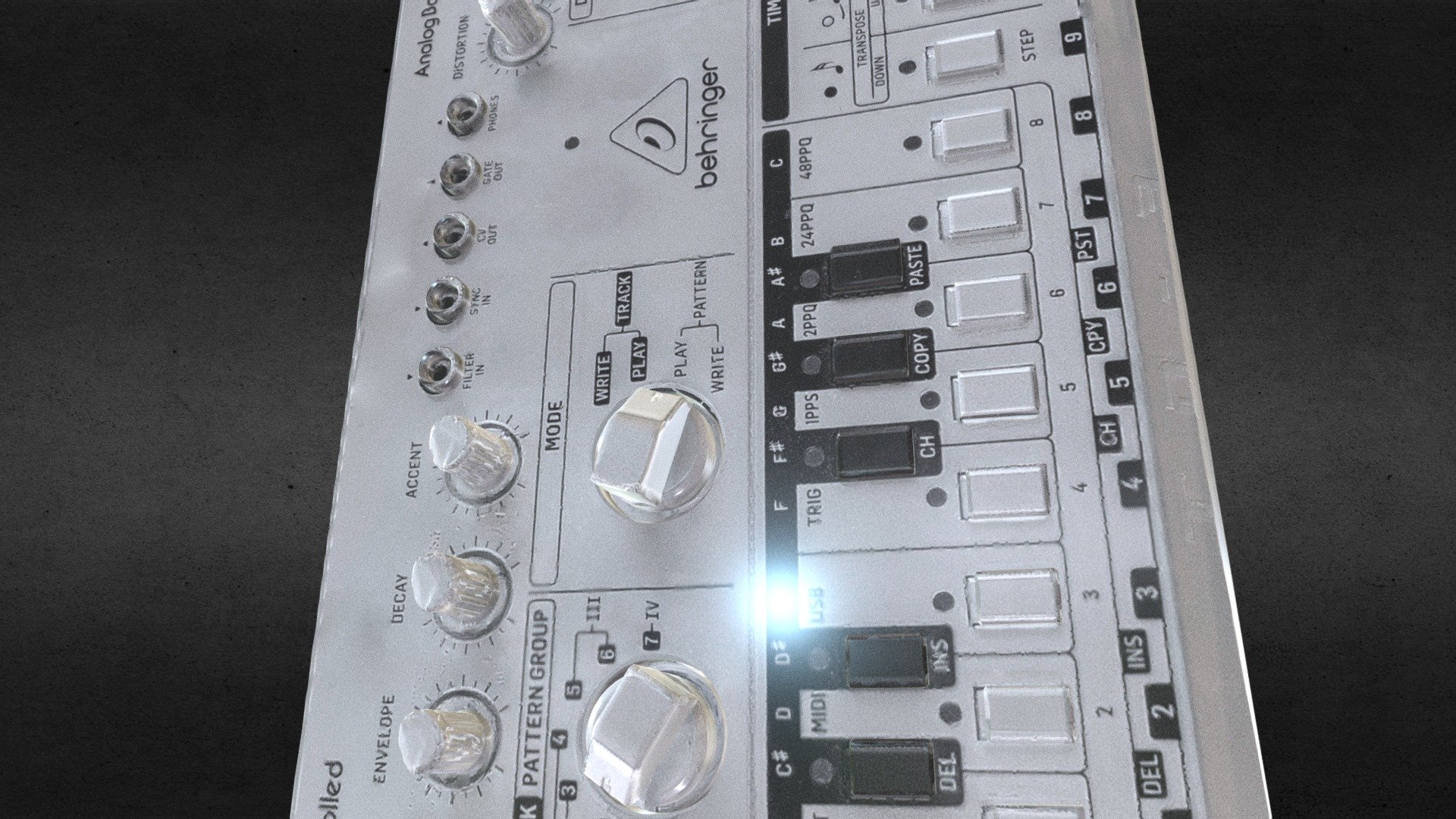 Behringer TD3 //// Photomodel - 3D model by marcocalabrese23 [1ec8711 ...