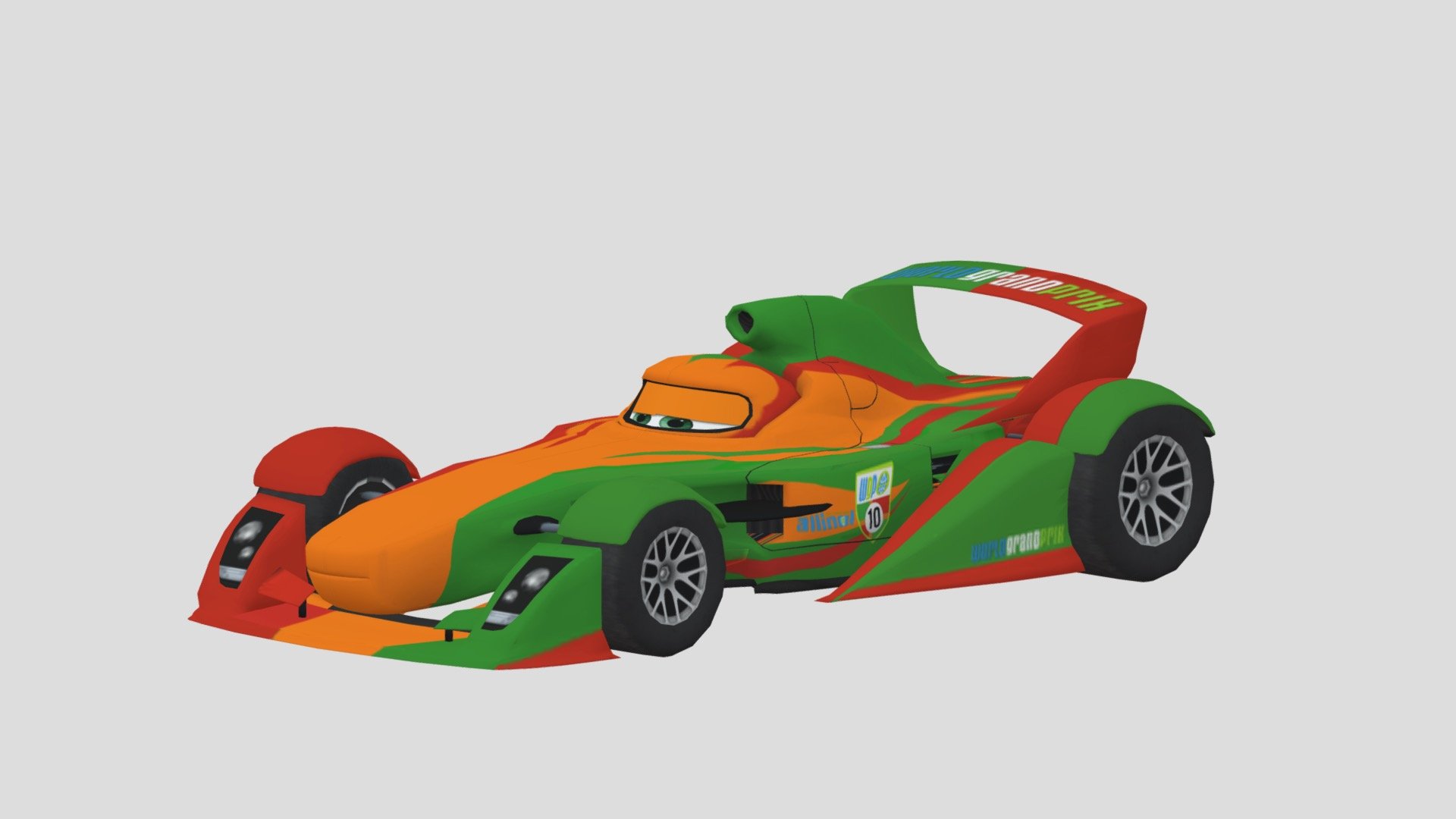 PS3 Cars 2 - Rip Clutchgoneski - Download Free 3D model by SMF Features ...