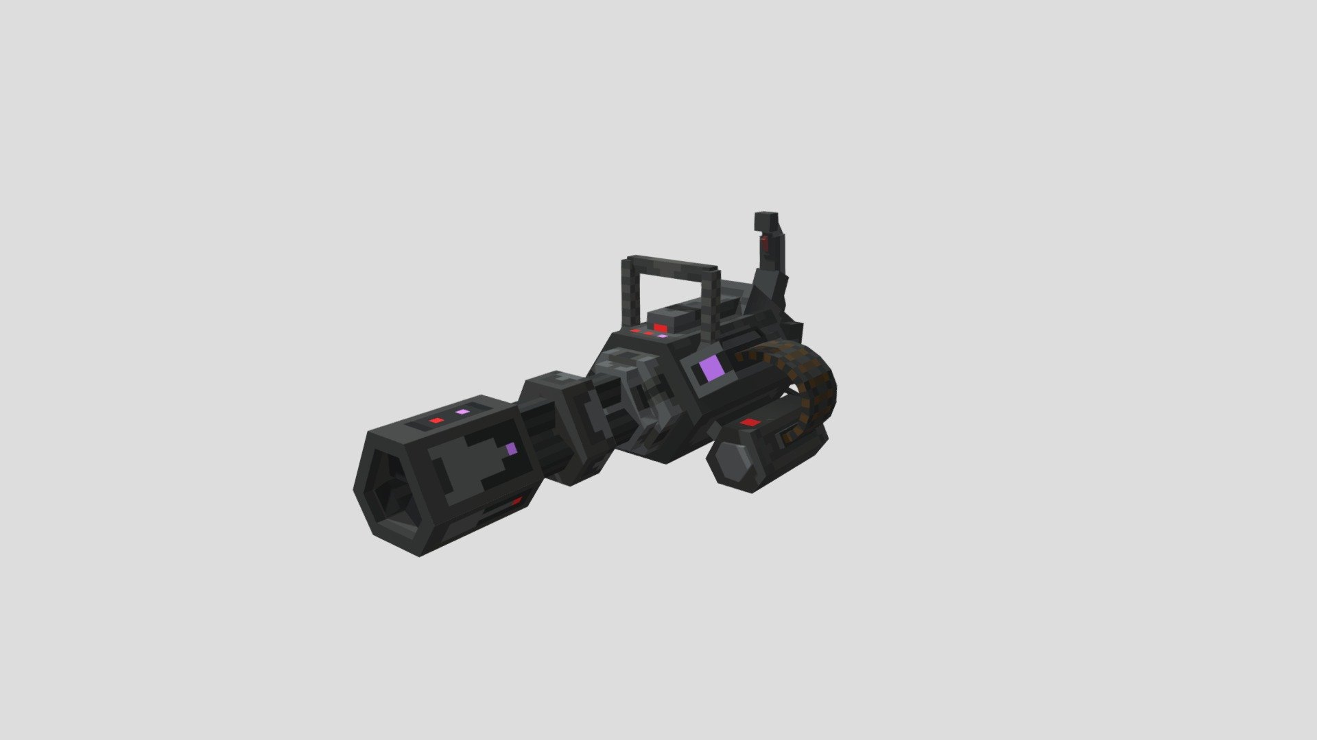 minigun - 3D model by AsLan (@AsLane) [1ec9320] - Sketchfab