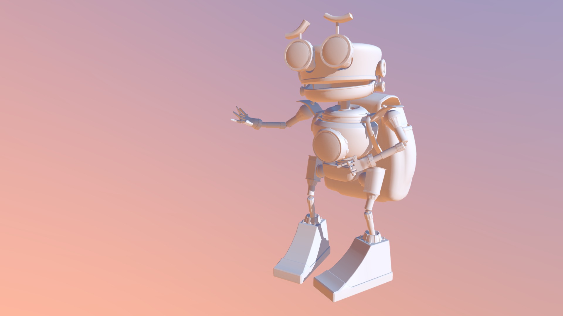 Robot - 3D model by iamalecs [1ecab57] - Sketchfab