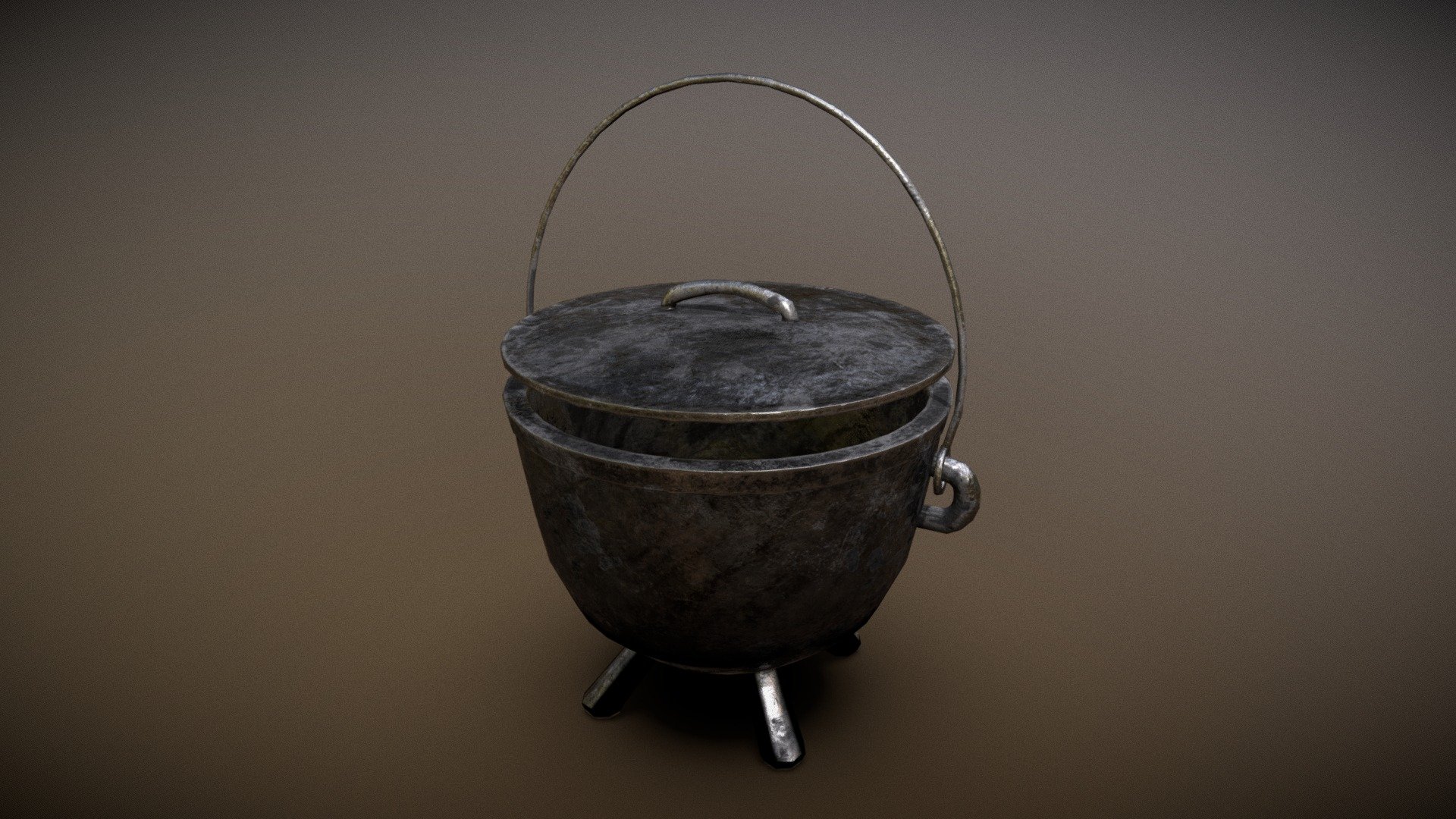 Old Forged Fire Cauldron - Download Free 3D model by Incg5764 [1ecacae ...