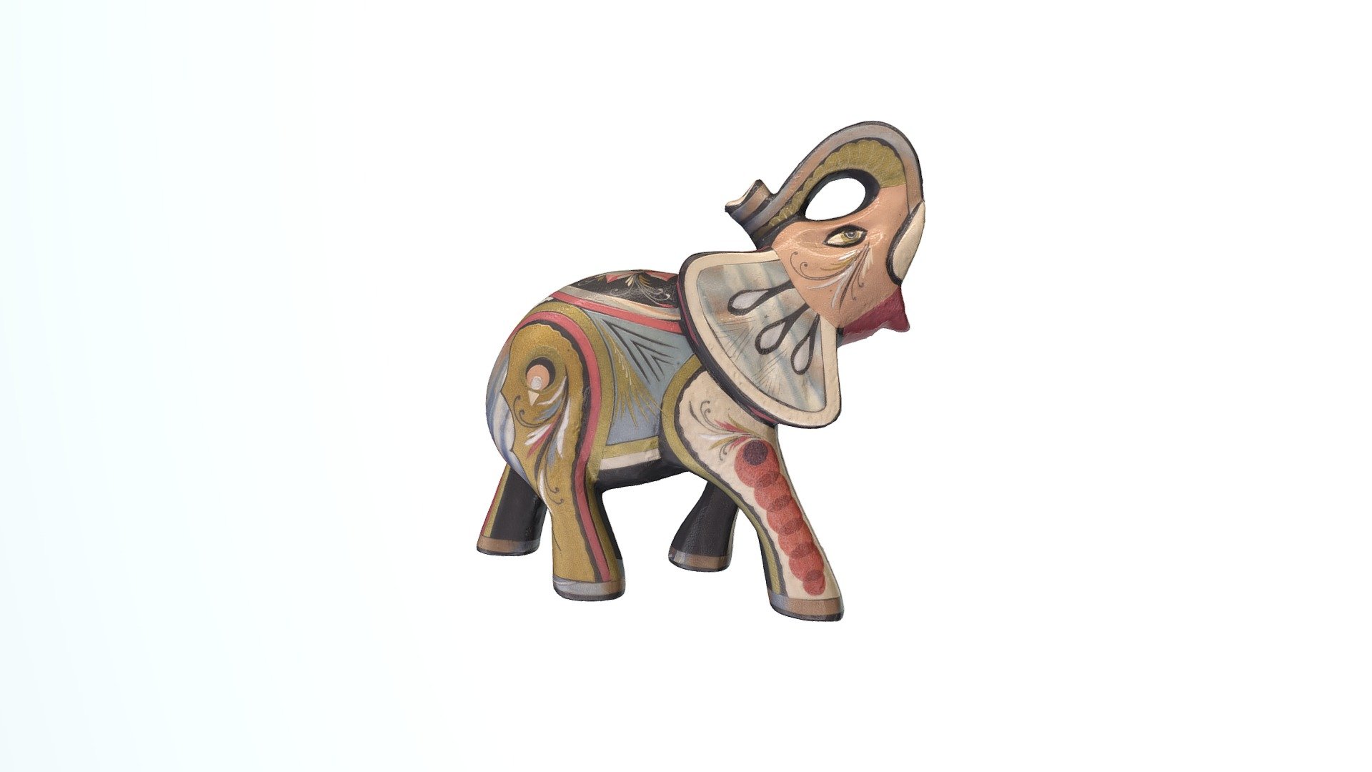 Elephant from Aruba - 3D model by Dee Duarte (@deearte17) [1ecae97 ...