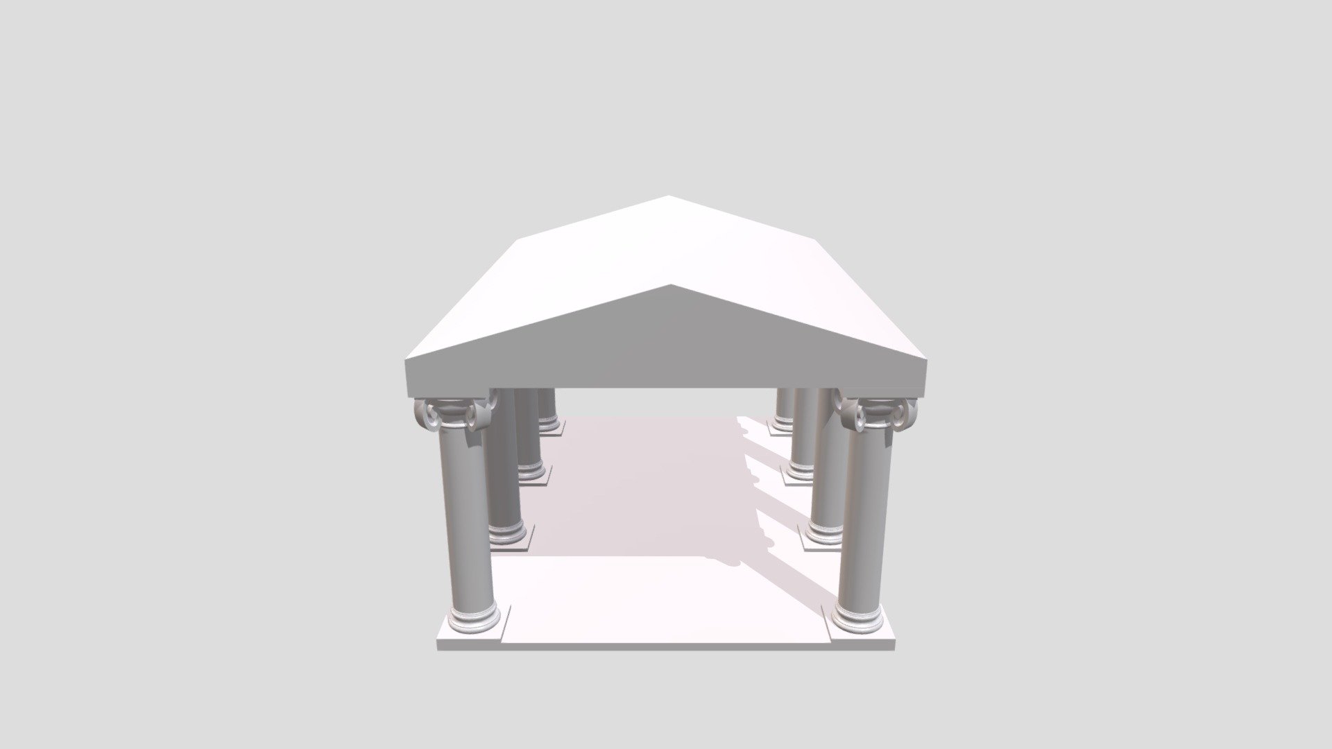 Ionic_pillar - 3D model by smockash [1ecc6c7] - Sketchfab