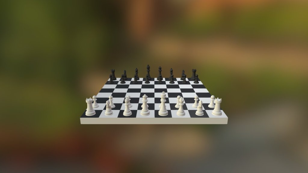 Chess model - 3D model by Joaquin Cruz (@Crimms) [1eccadc] - Sketchfab