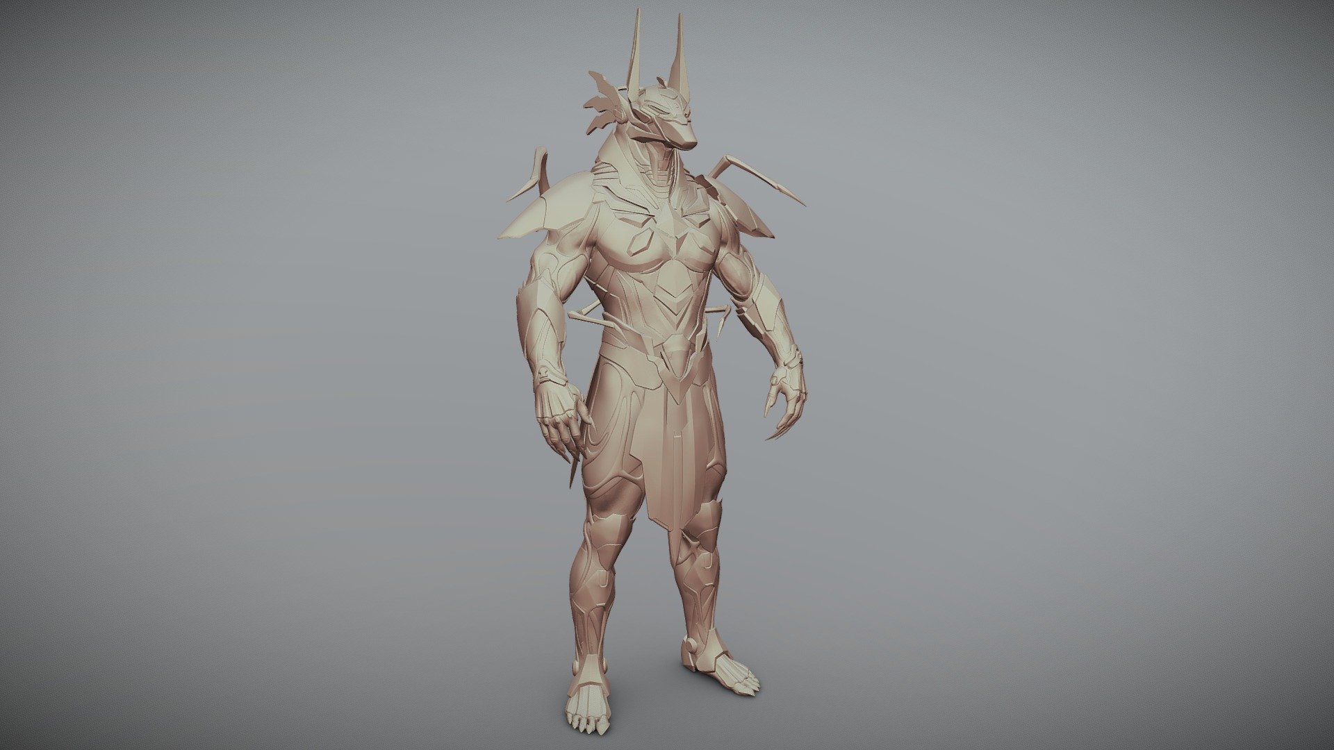 Cyber Anubis - Buy Royalty Free 3D model by Rumpelstiltskin (@rumpelshtiltshin) [1ecd0af ...