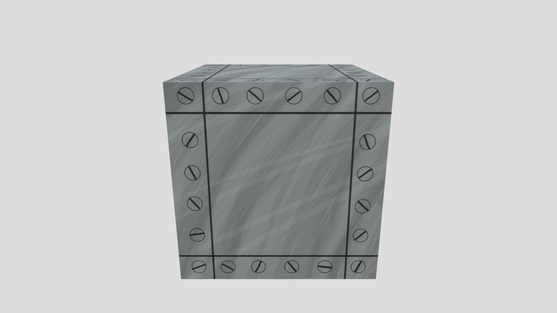 Stylized_Metal_Box - 3D model by Fraz-O9 [1ecdbac] - Sketchfab