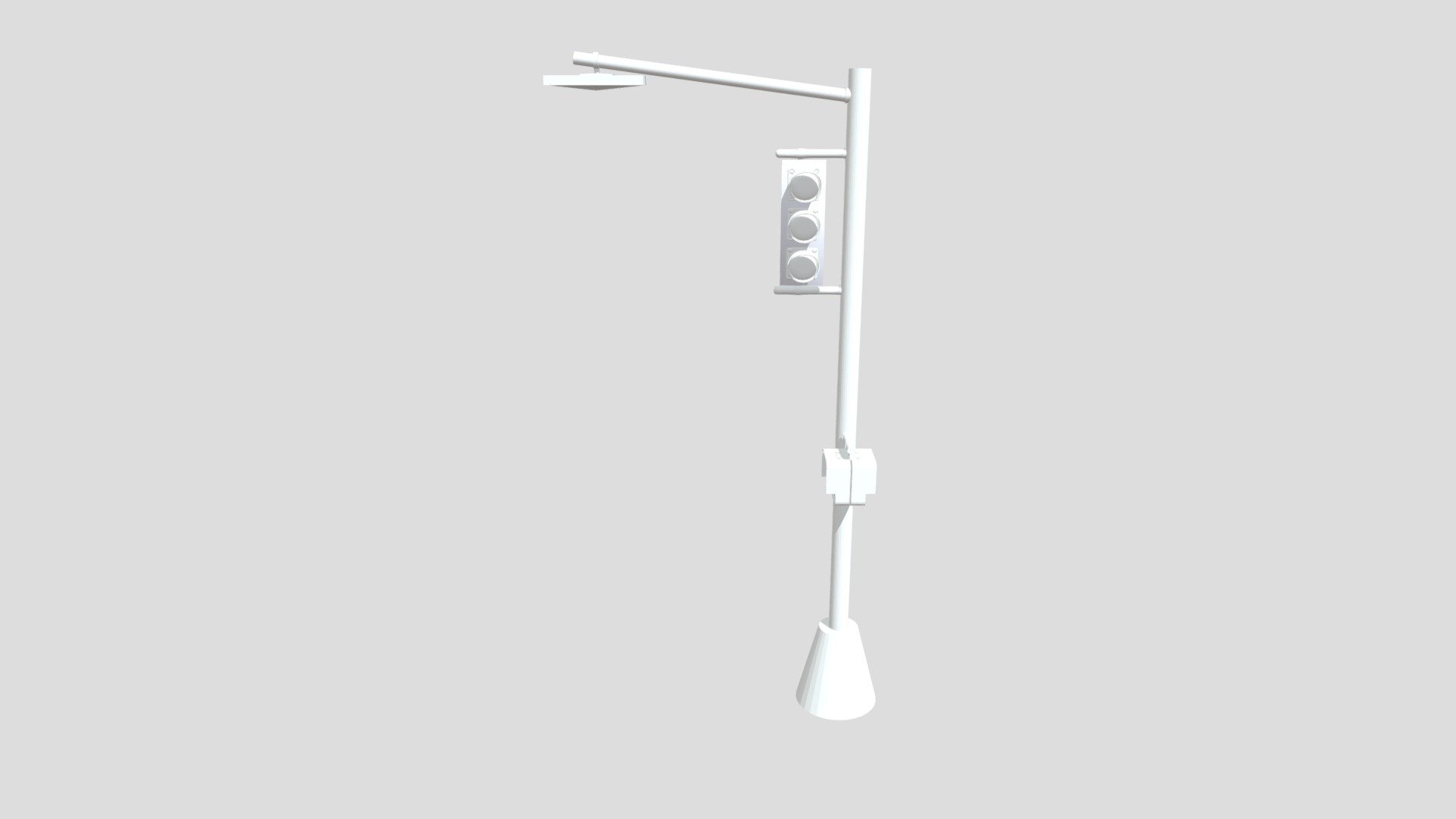 lamppost - 3D model by Lin (@LinHacage) [1ecdd0f] - Sketchfab