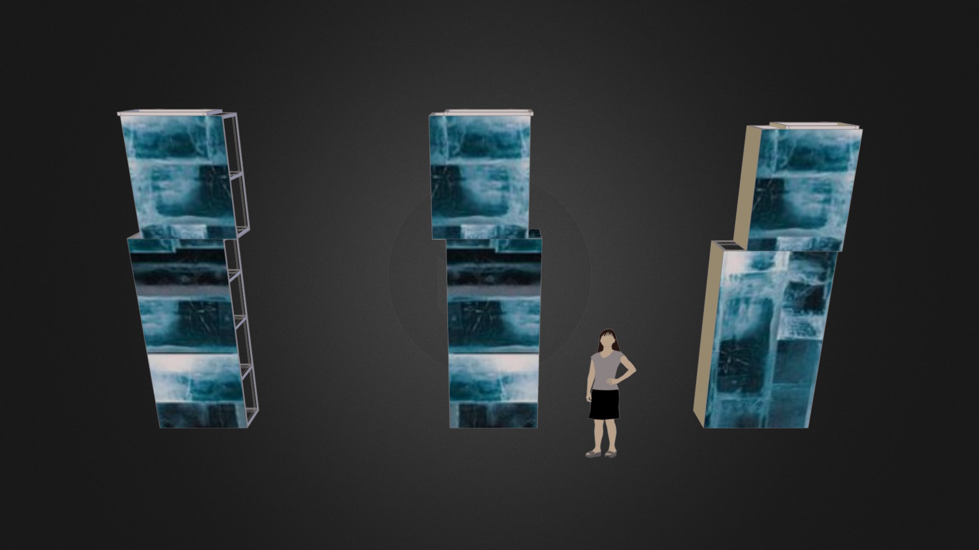 Block Columns D through F - Code:COLL-BLOCK-D-F - 3D model by acme5 ...