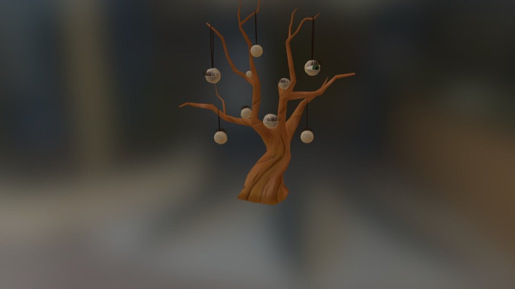 Weird animated tree with eyes - 3D model by theGreatKate [1ece463 ...