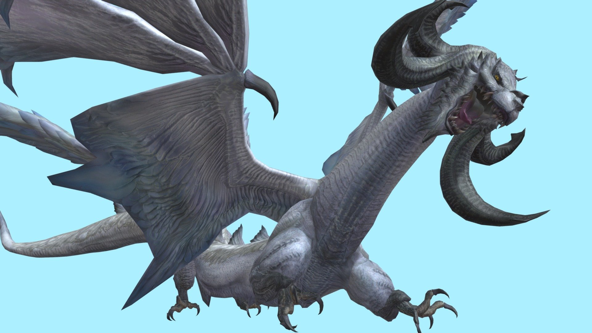 Horn Dragon - Download Free 3D model by Hallow (@HallowDragon) [1ece81e ...